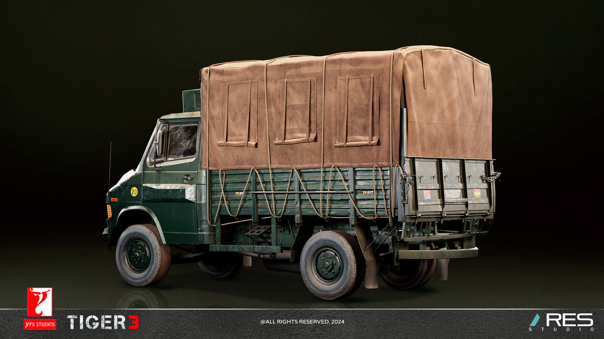 Ares Studio - Tiger 3: Pak Army Truck