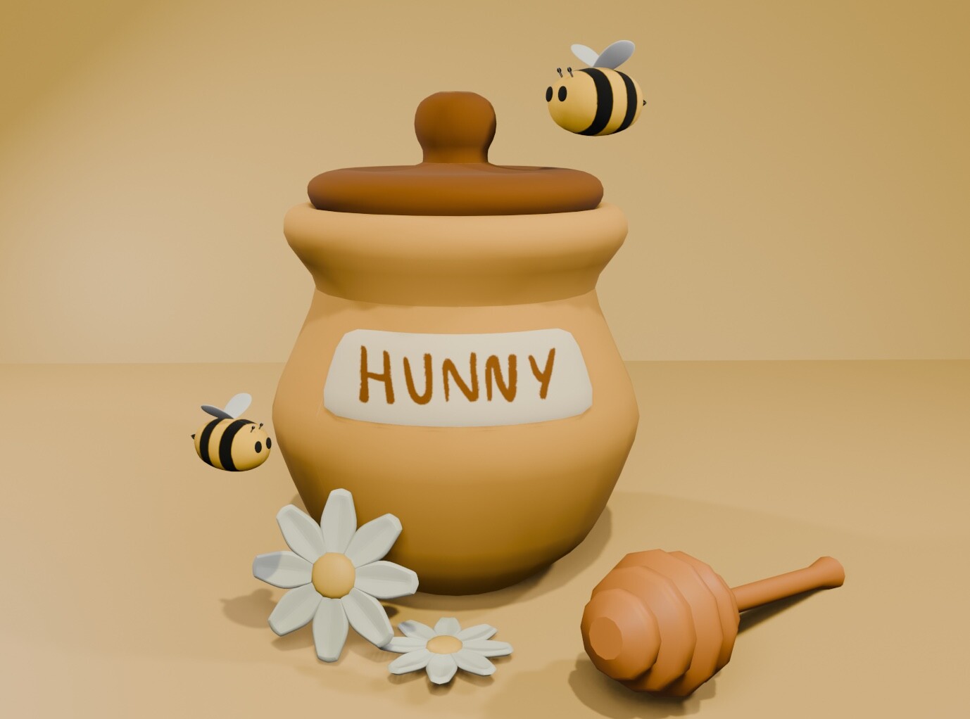 ArtStation - “Hunny” Pot