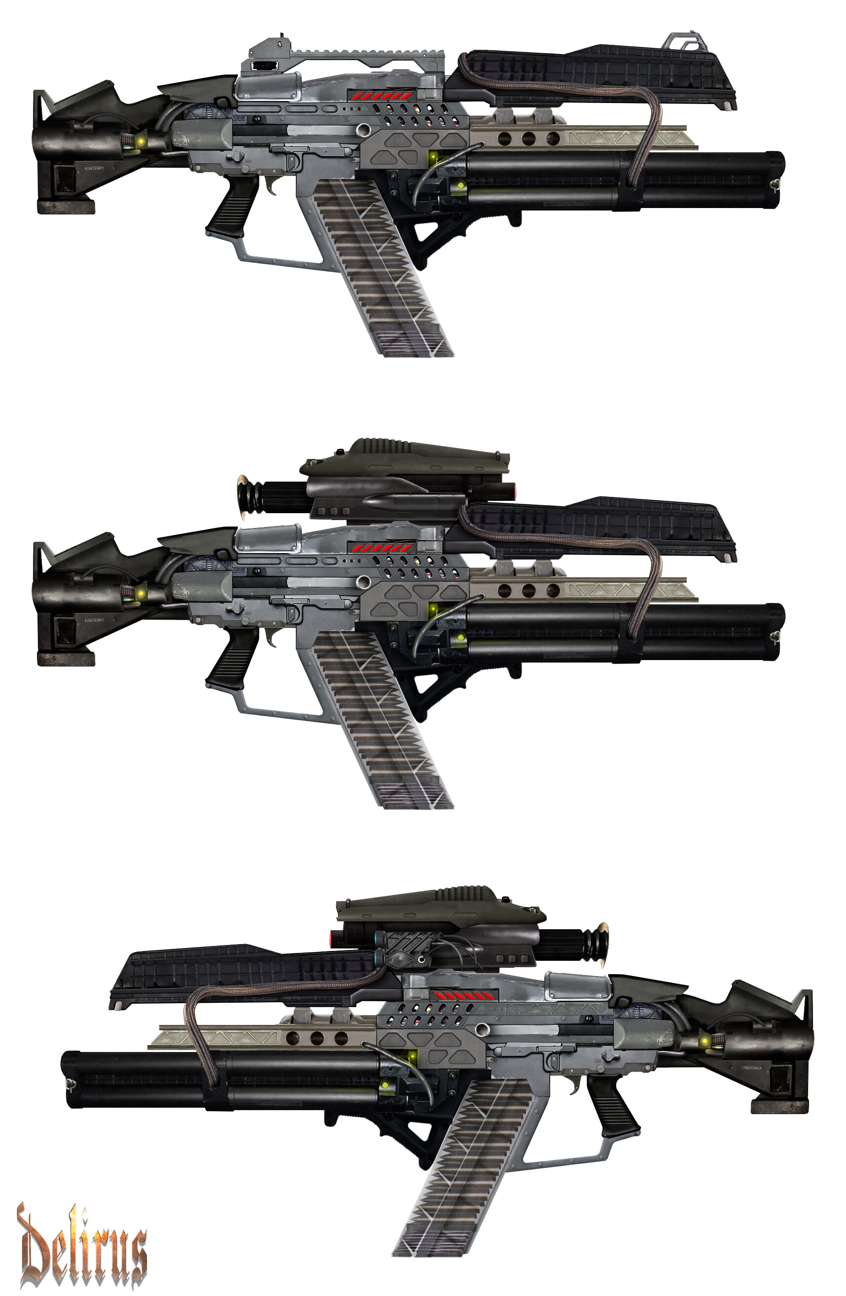 ArtStation - Pulse Rifle