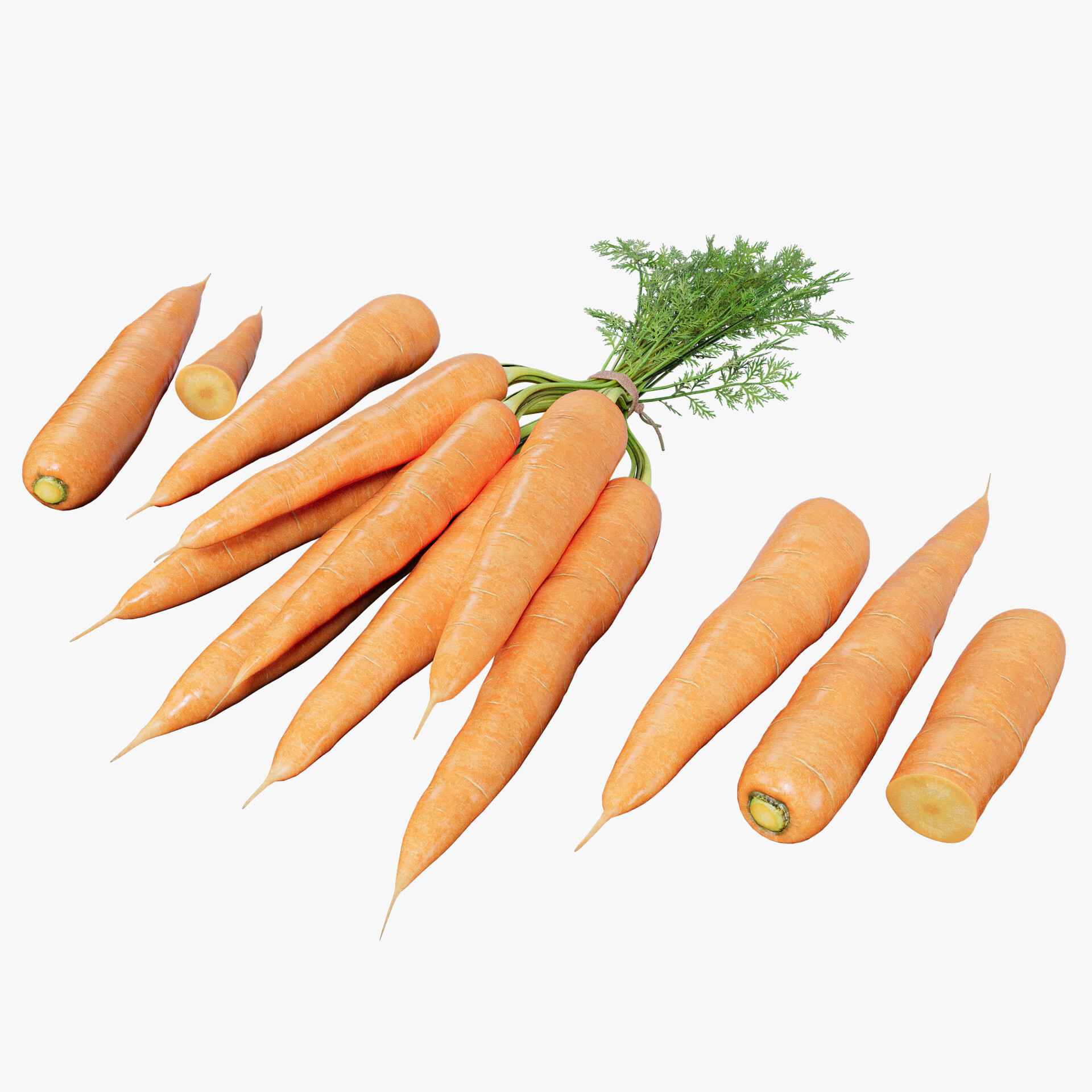 ArtStation - 3D Carrot Model