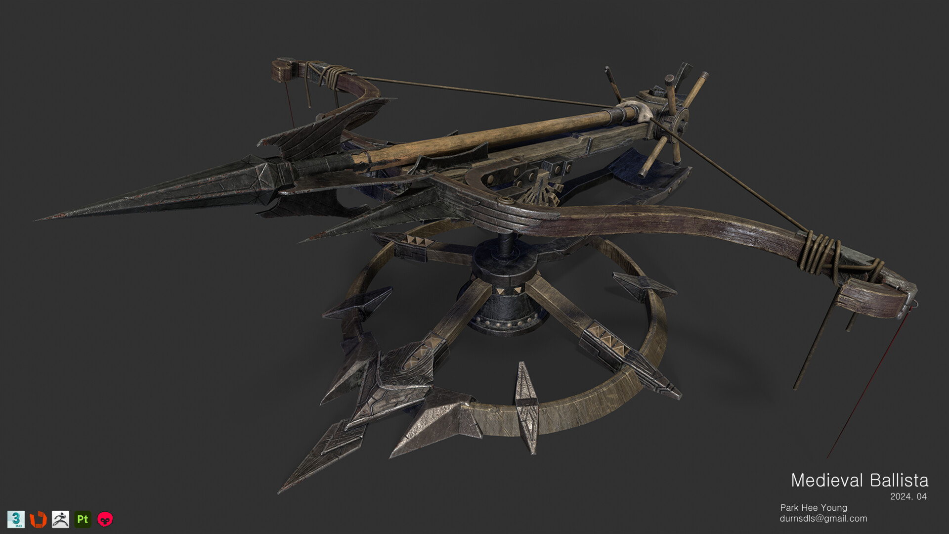 ArtStation - Medieval Ballista