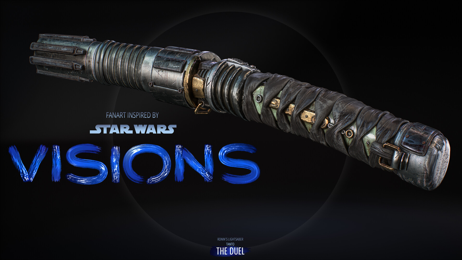 Jay Miller - Star Wars Visions : The Duel - Ronin's Lightsaber/Tanto Fanart