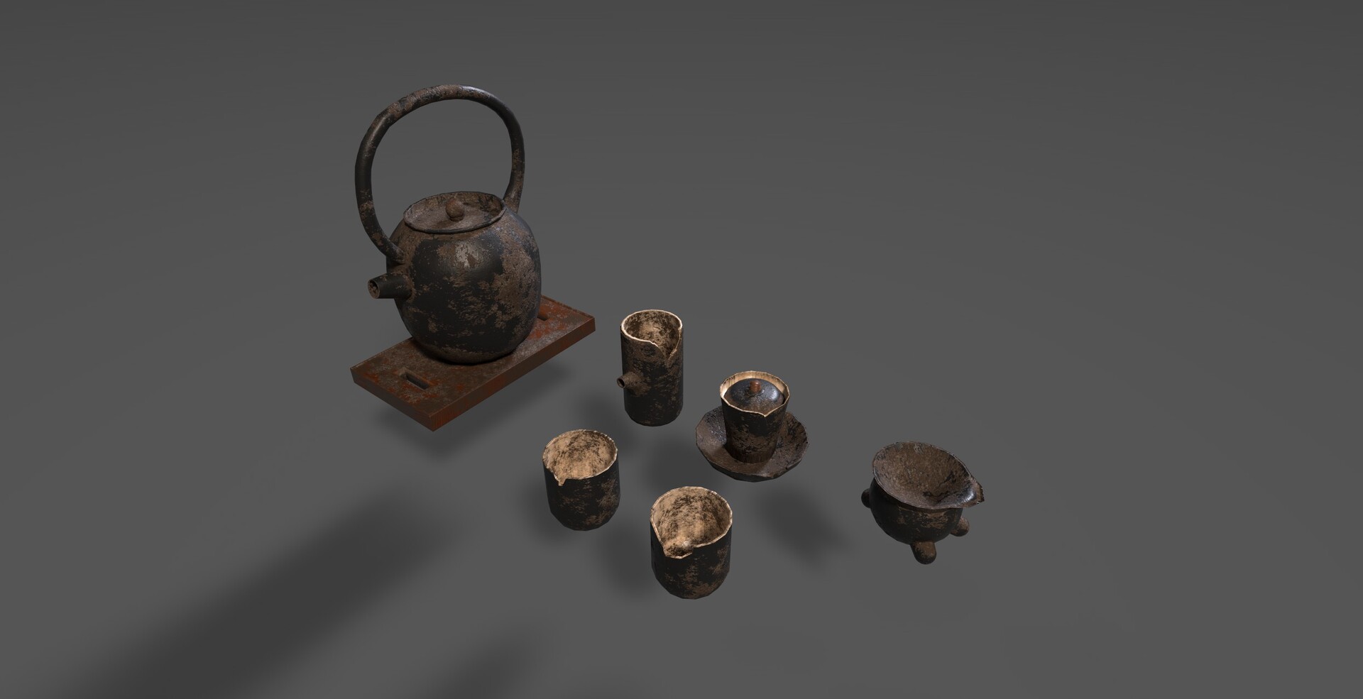ArtStation - Tea Sets