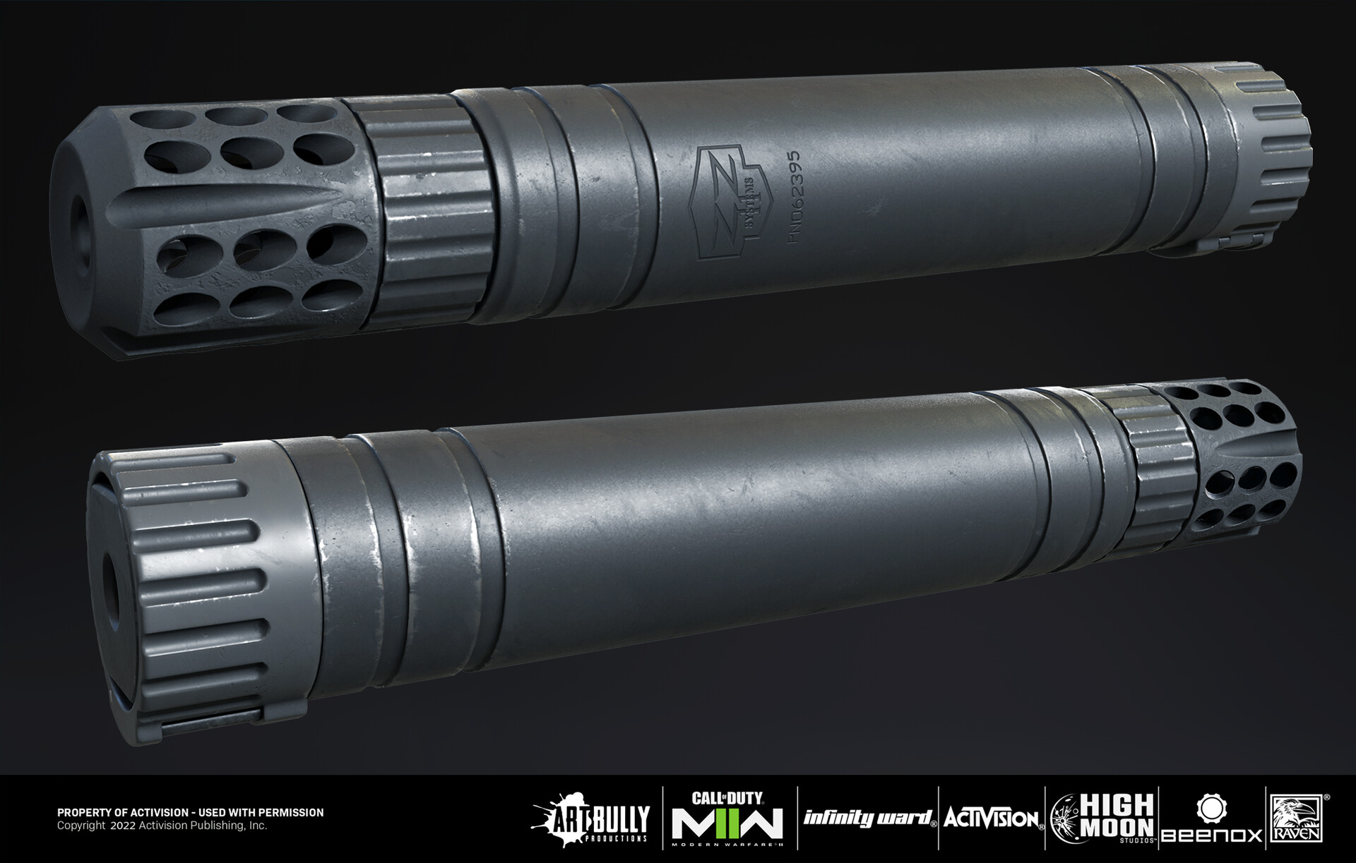 Art Bully Productions - Call Of Duty Modern Warfare II - Weapon Attachments