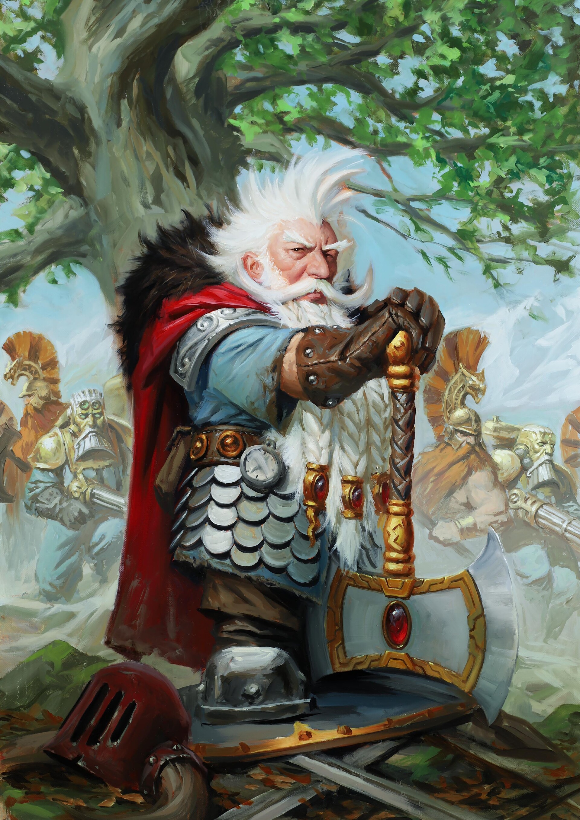 johan grenier - White dwarf 500 cover art