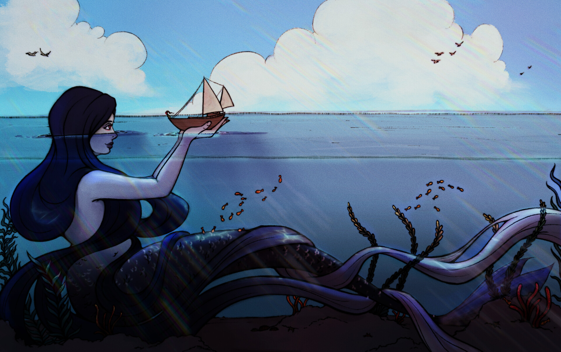 ArtStation - Mermaids' Interest