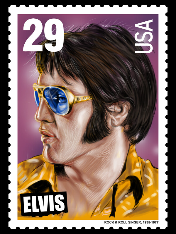 ArtStation - ELVIS PRESLEY