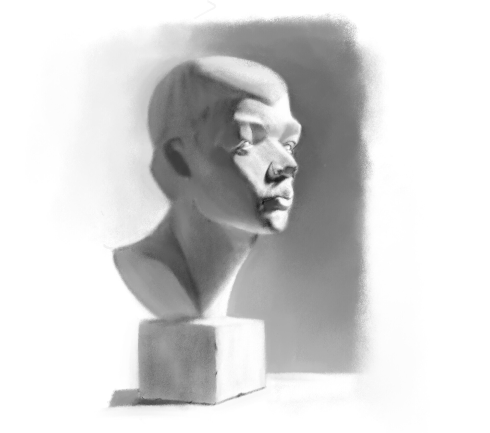 ArtStation - Head sculpture