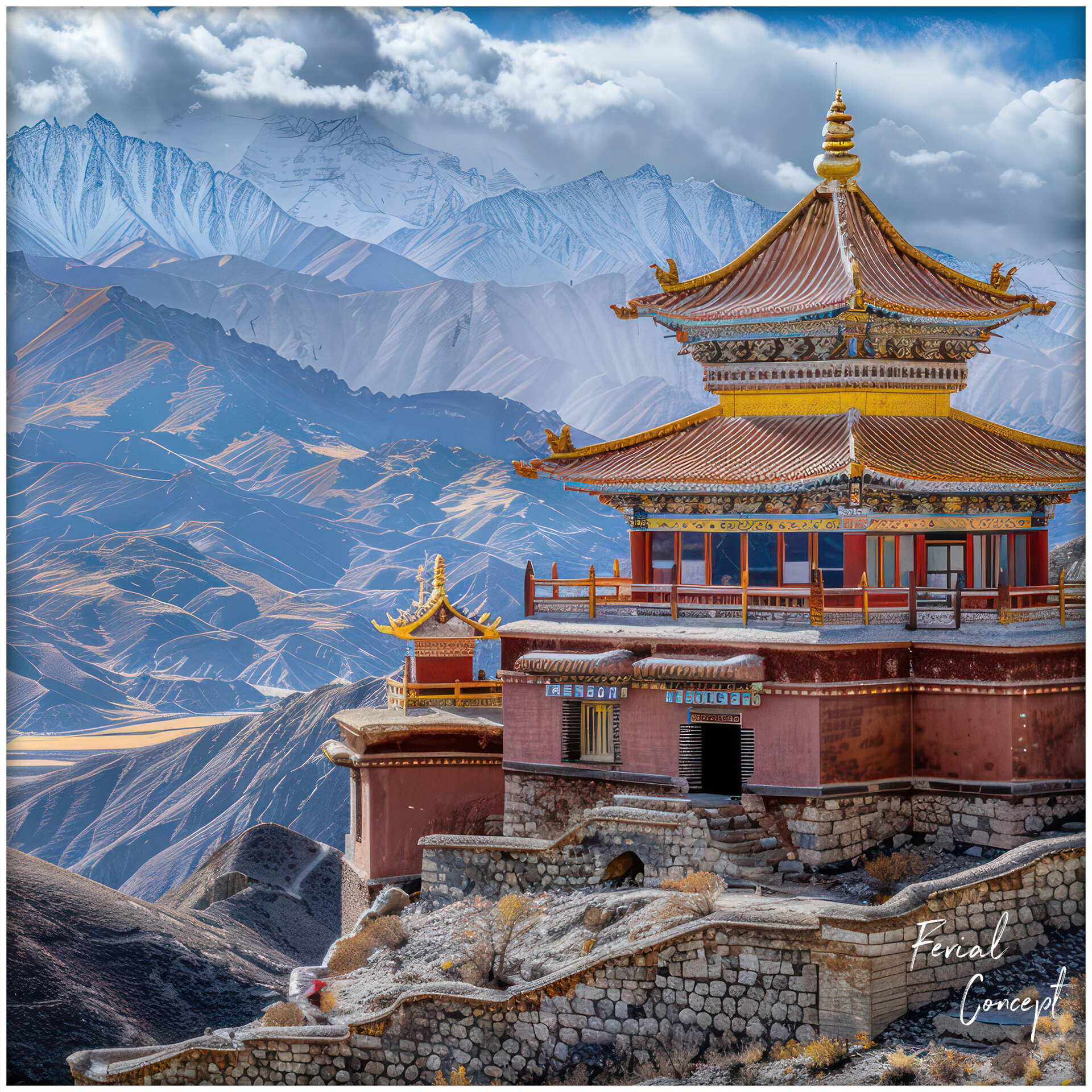 ArtStation - 🔹270 Tibet - Nature Concept Reference Image Pack v.17 |8K|