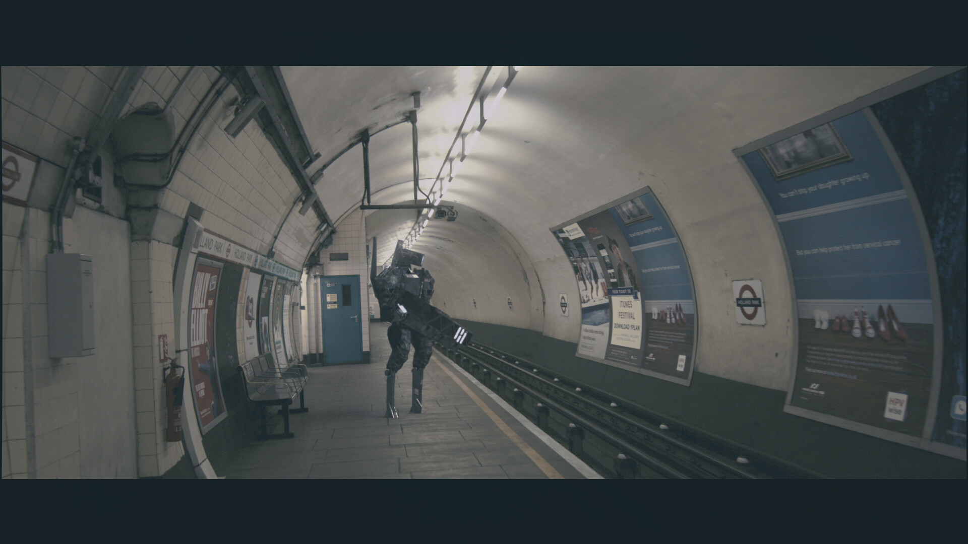 ArtStation - Sci-fi Police Robot