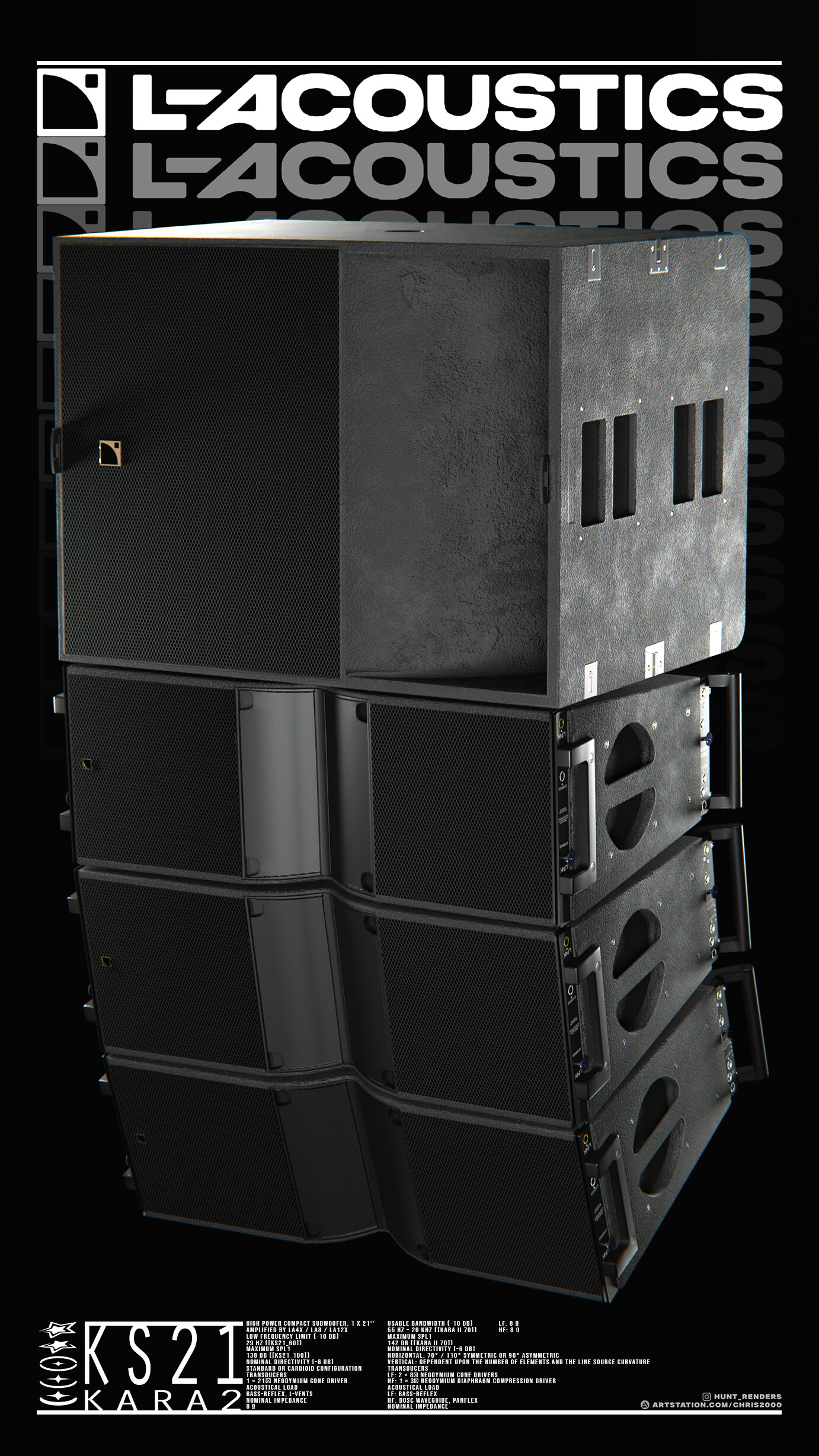 Christopher H - Game Ready - L Acoustics sound system