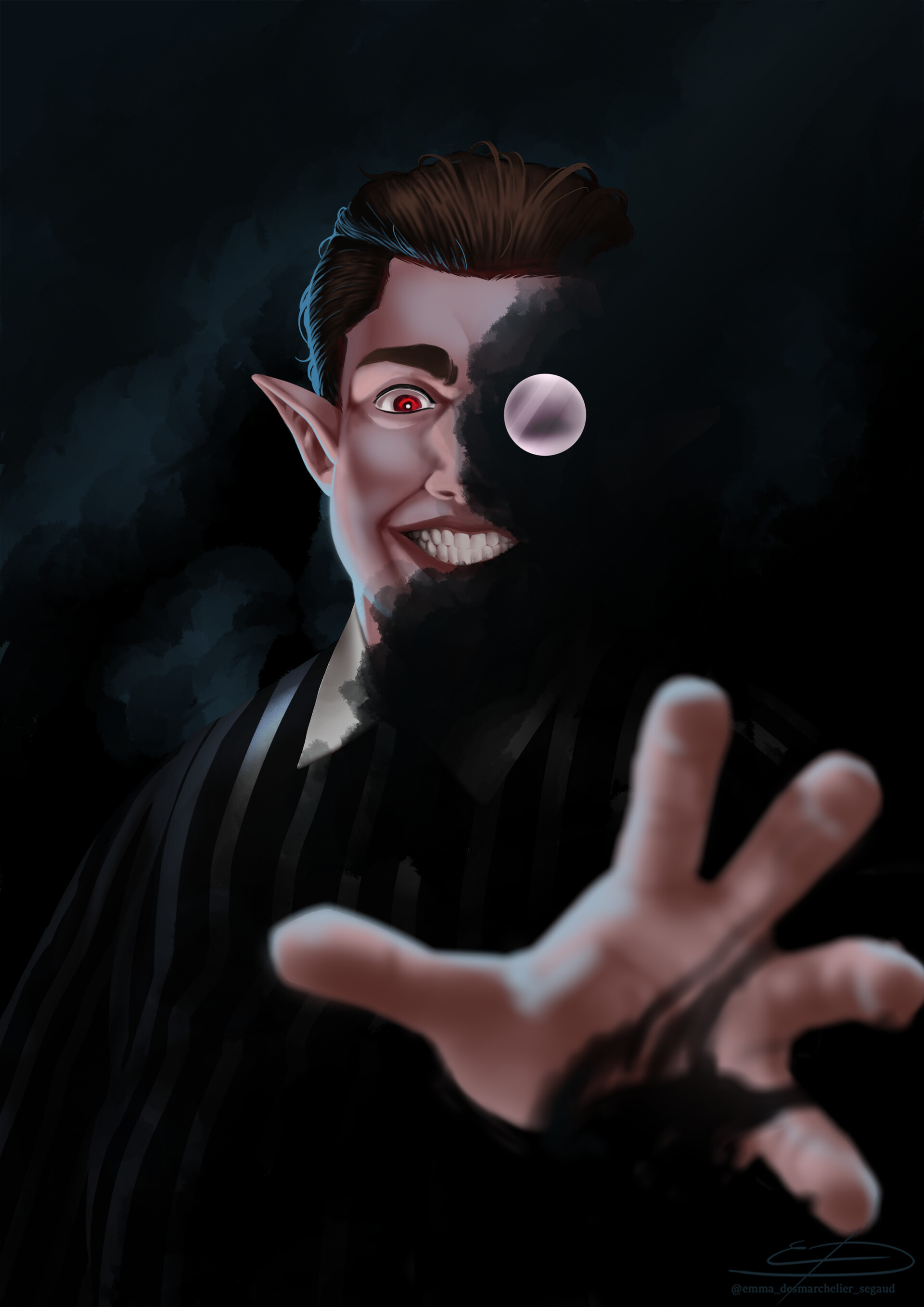 ArtStation - Duke Qyveer Rocksteady - Dnd Commission