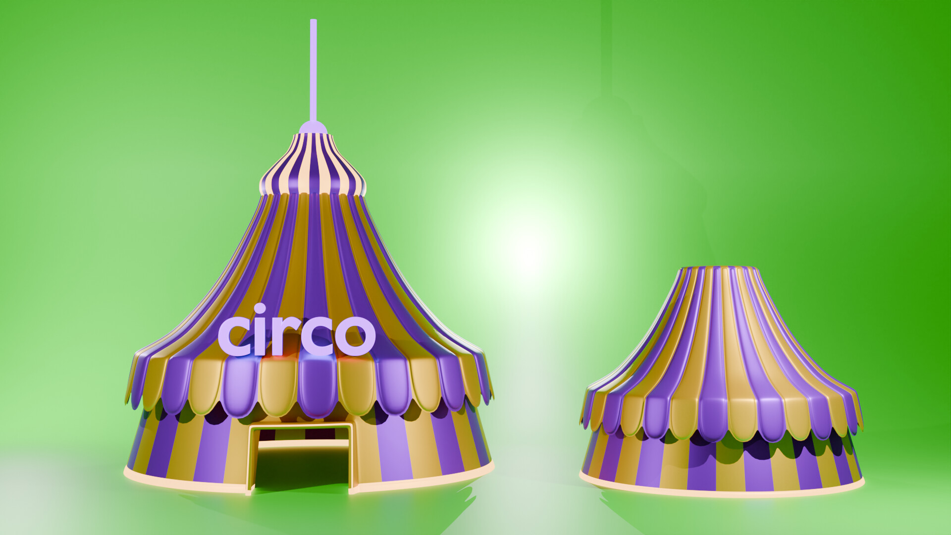 ArtStation - Circus - Low Poly