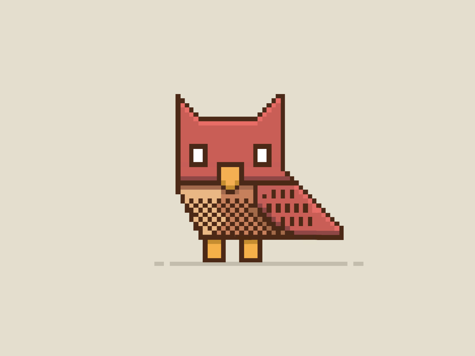 ArtStation - pixel owl