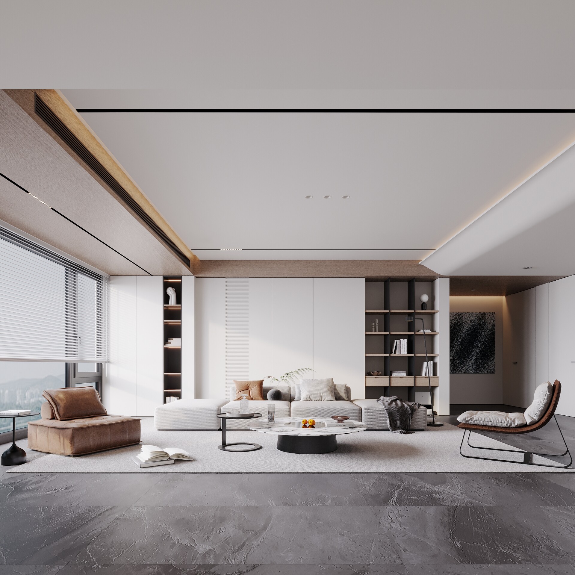 Archviz Hub - Design and Visualize Your Ideas - Modern living room 01