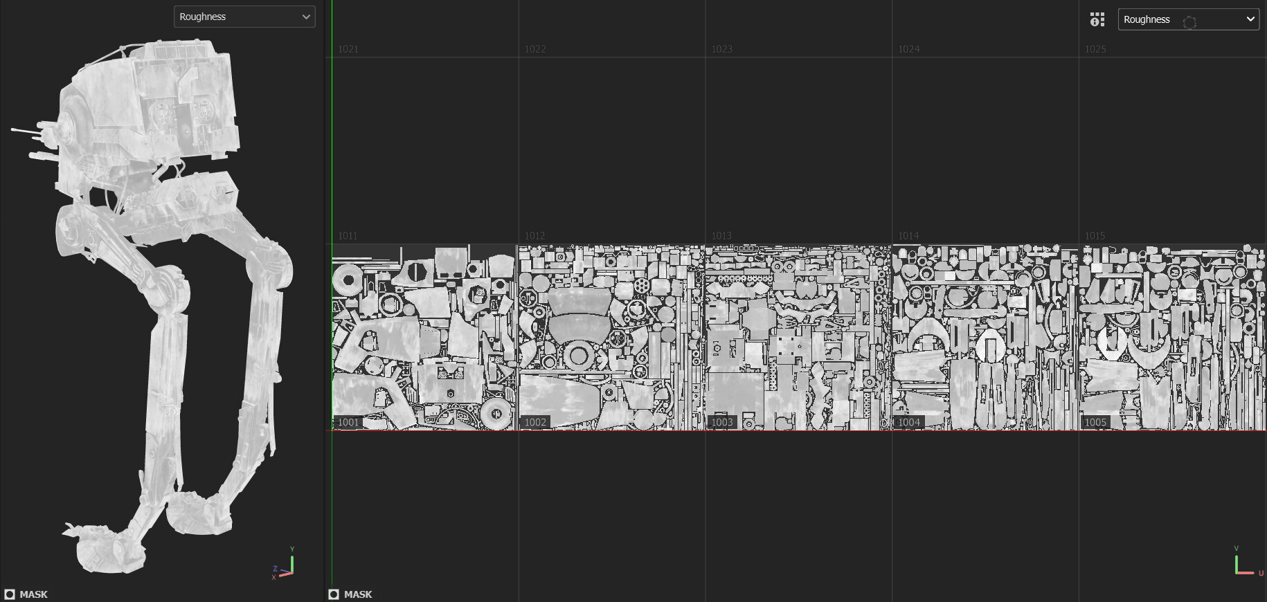 Robert Rose - Star Wars Empire Strikes Back-style AT-ST