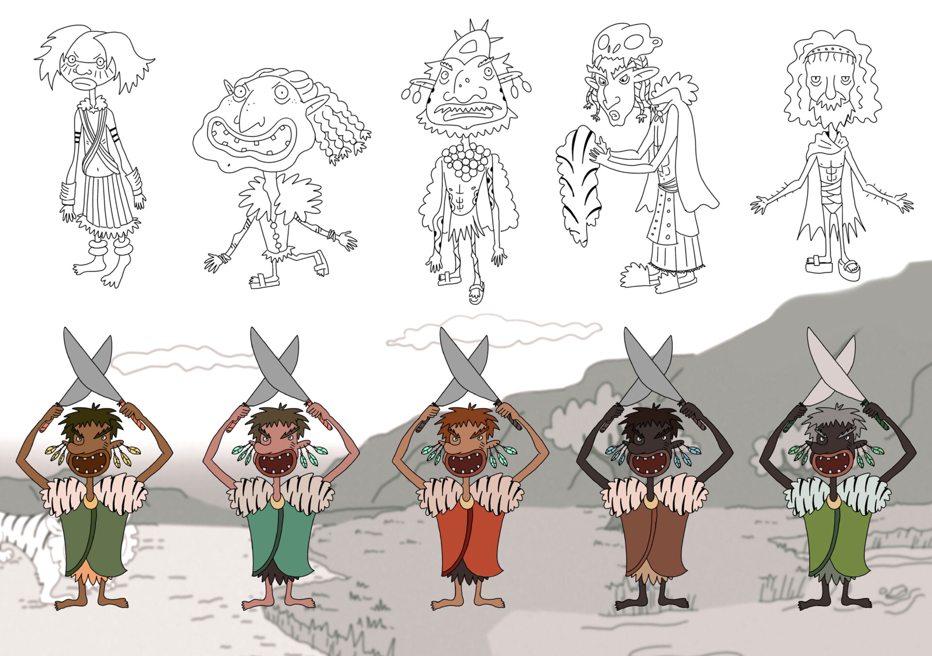 BAU Cartoon & Animation Dept - Ayse_Sare_ONUR_Character_Design_for ...
