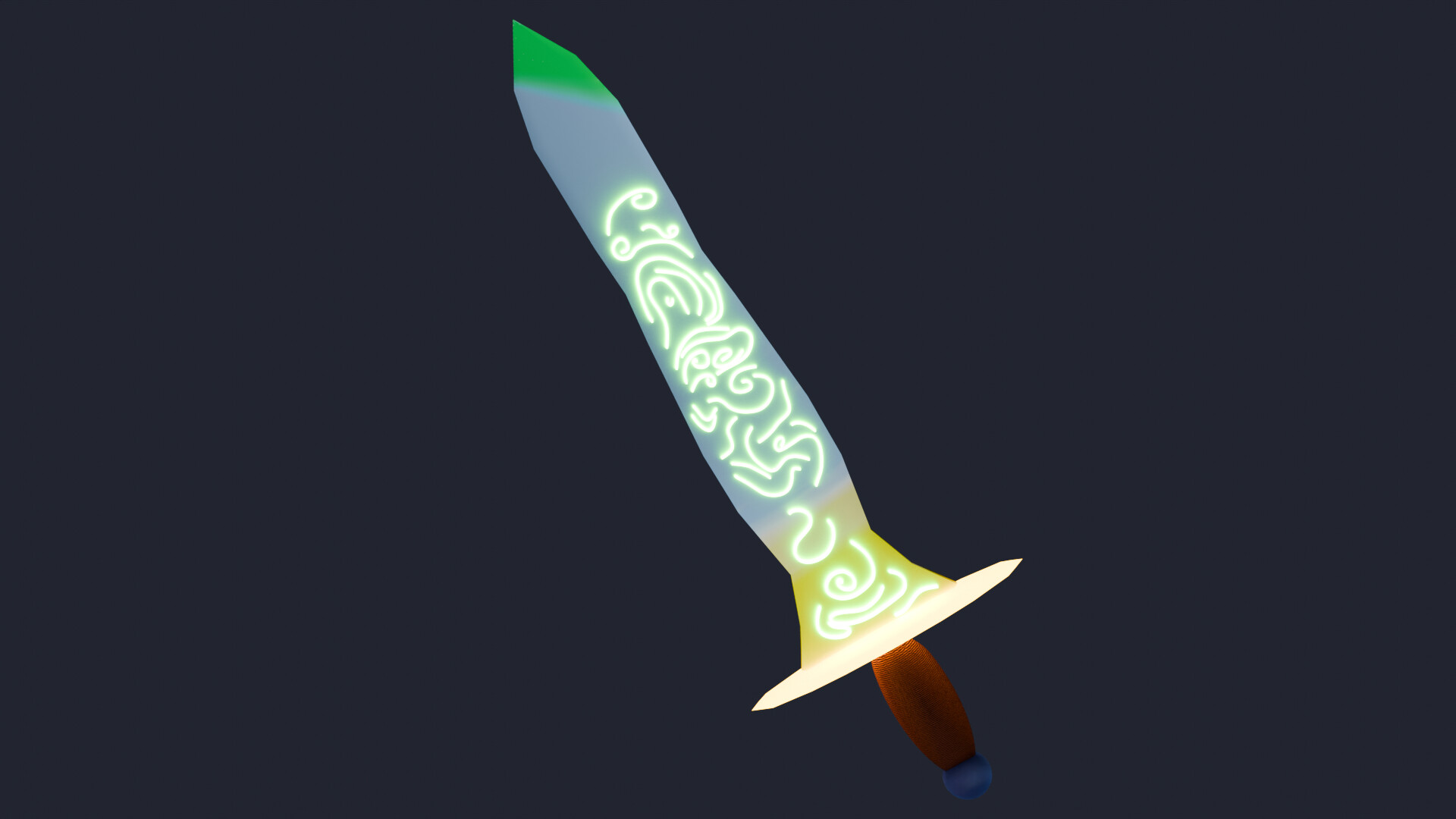 ArtStation - Glowing Sword - Inspired by The Legend of Zelda