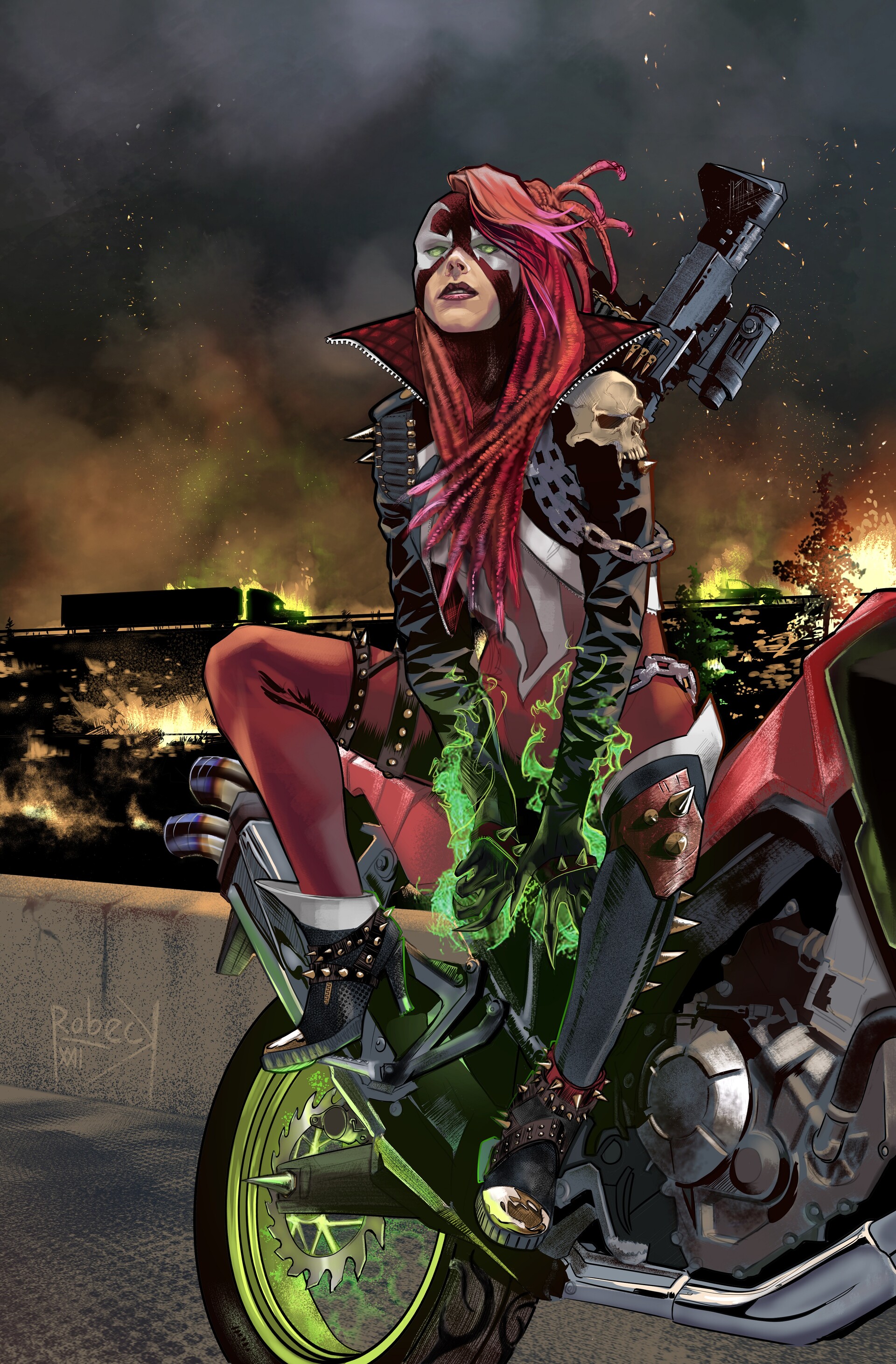 ArtStation - She Spawn (Scorched 2022)