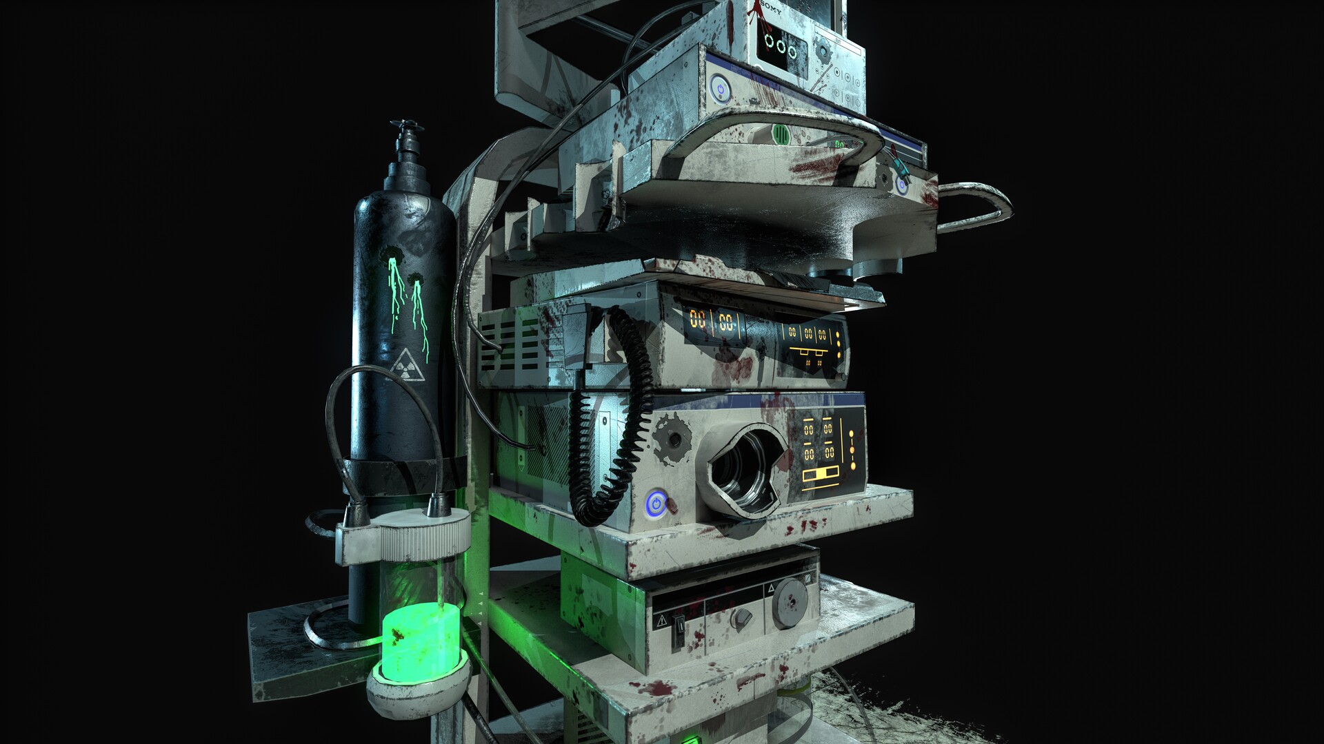 ArtStation - Hospital Props