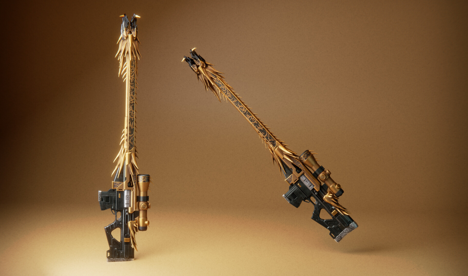 ArtStation - Whisper of the Worm (Gilded Cage) 3D model