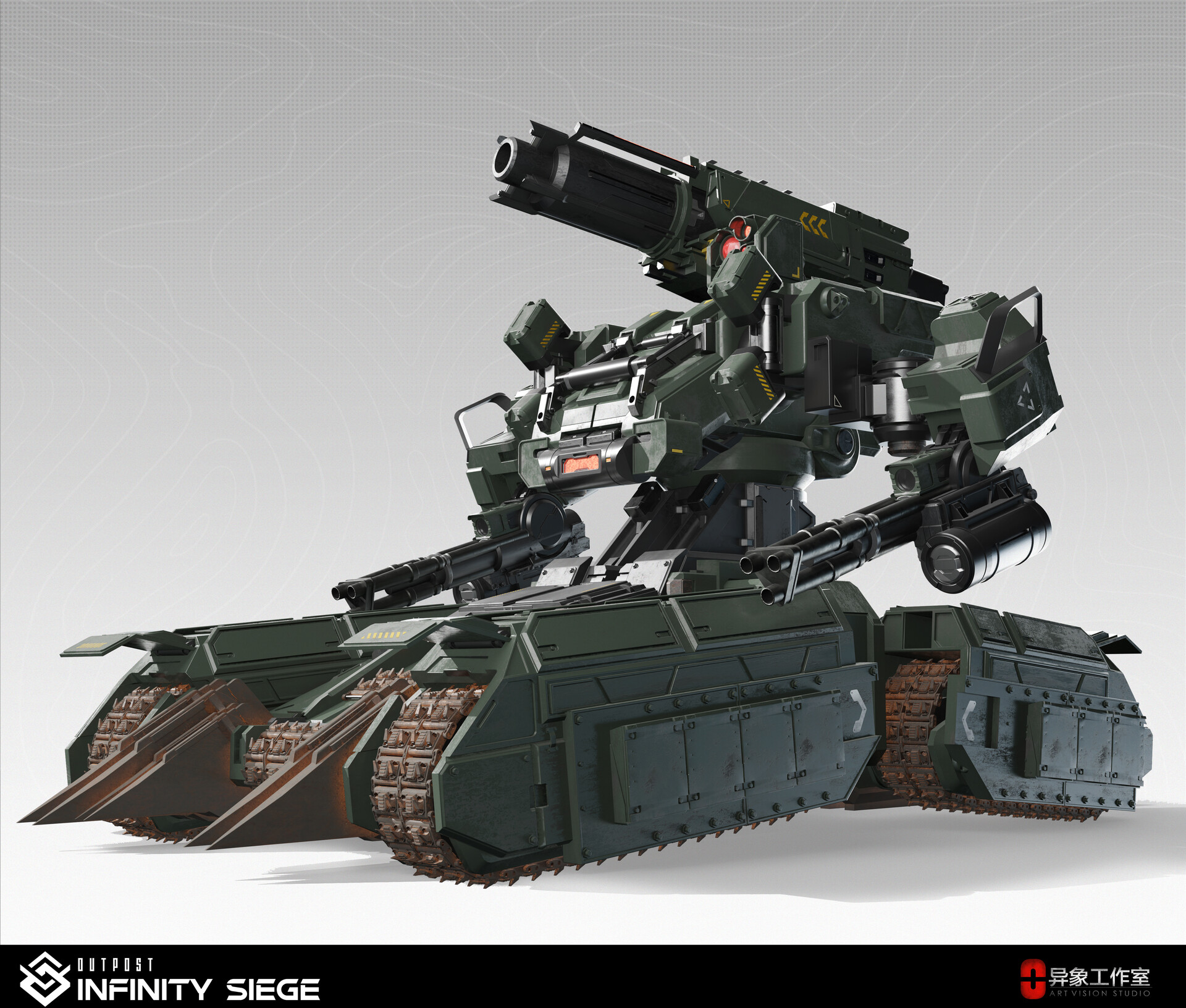 Nitisa - 重装前哨 Outpost-Infinity Siege - 坦克
