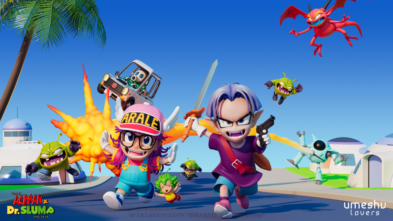 Alexandre Arpentinier - ToriBot - Ackman X Dr. Slump