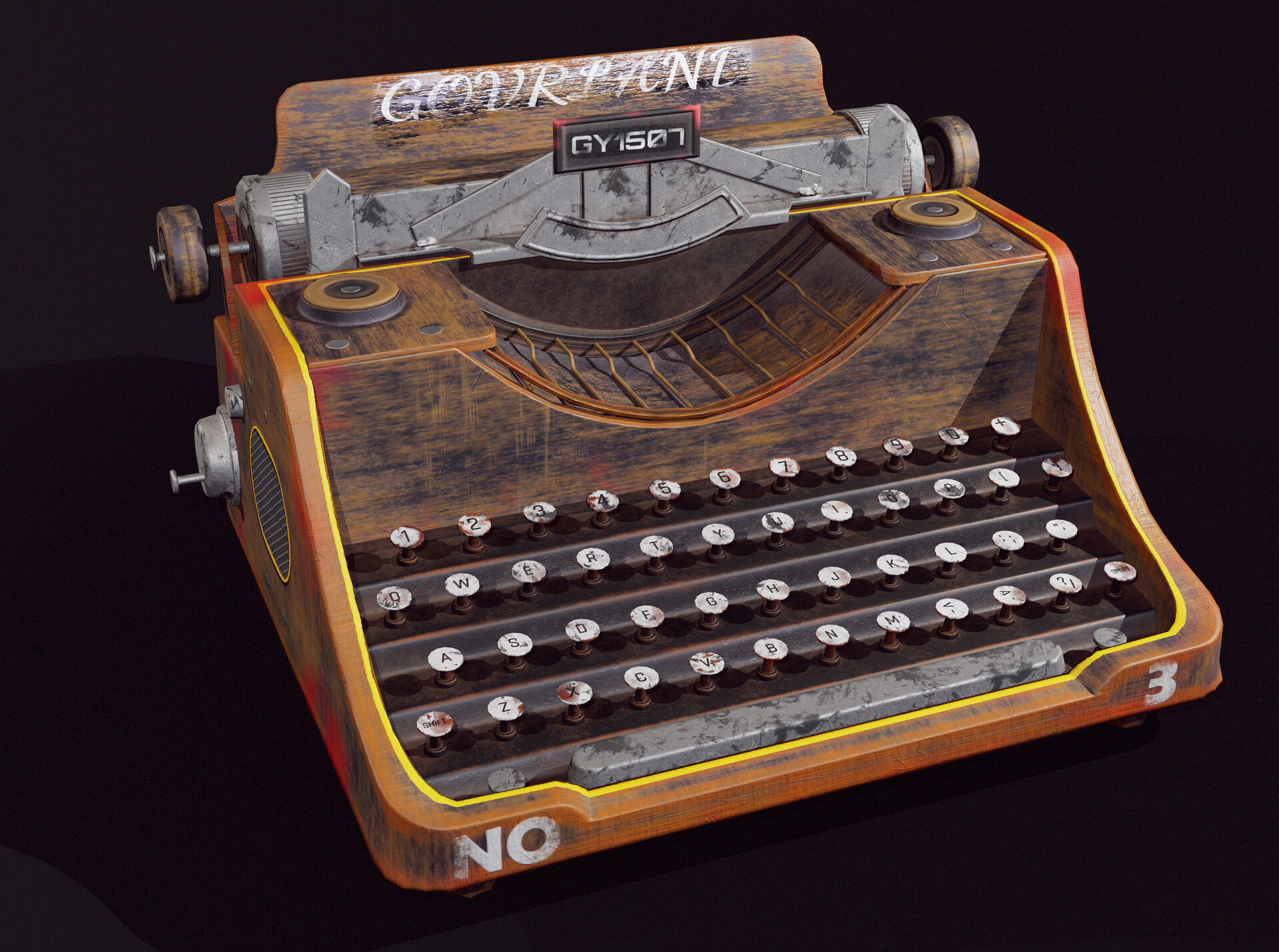 ArtStation - GOVRLAND TYPEWRITER