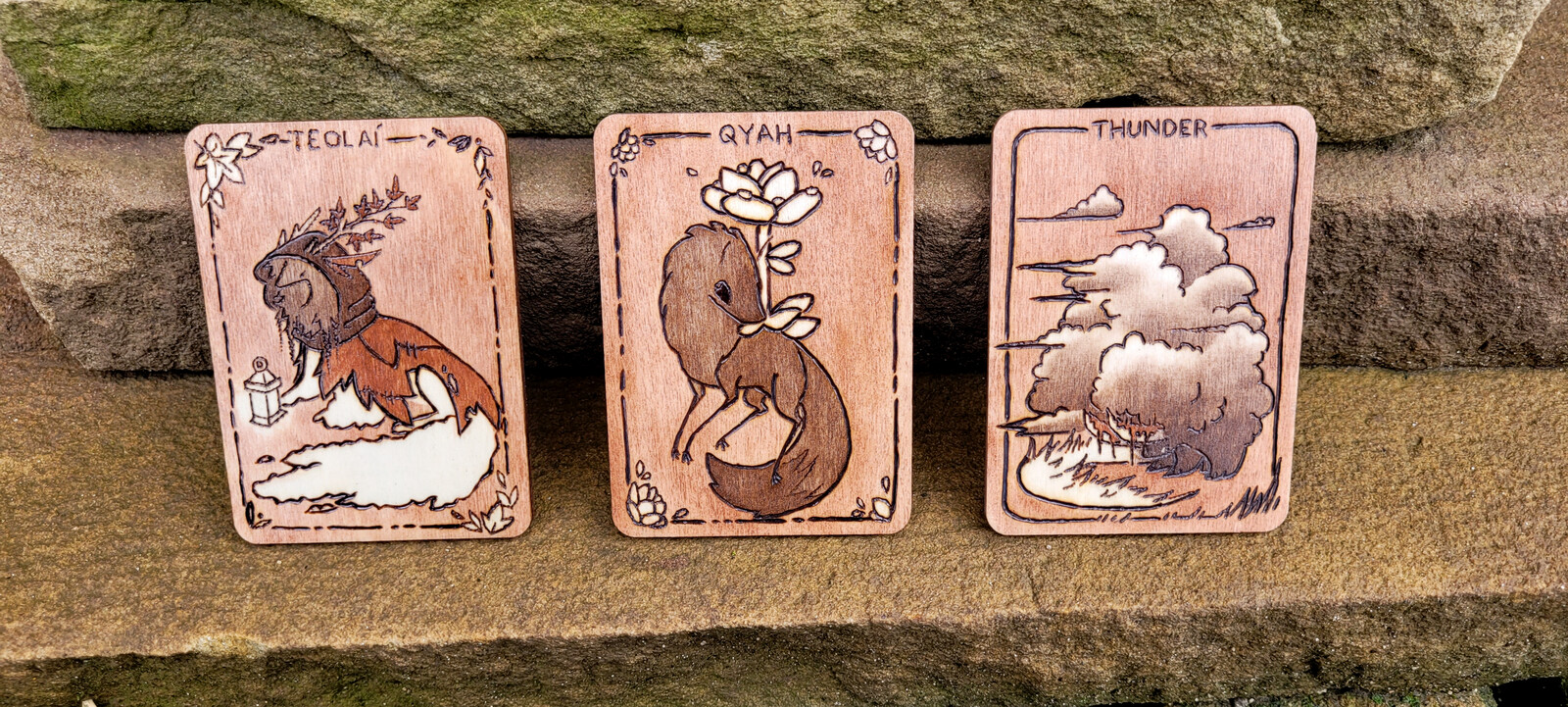 "Taylu" E.M. - Woodburn Character Cards - Personal Set
