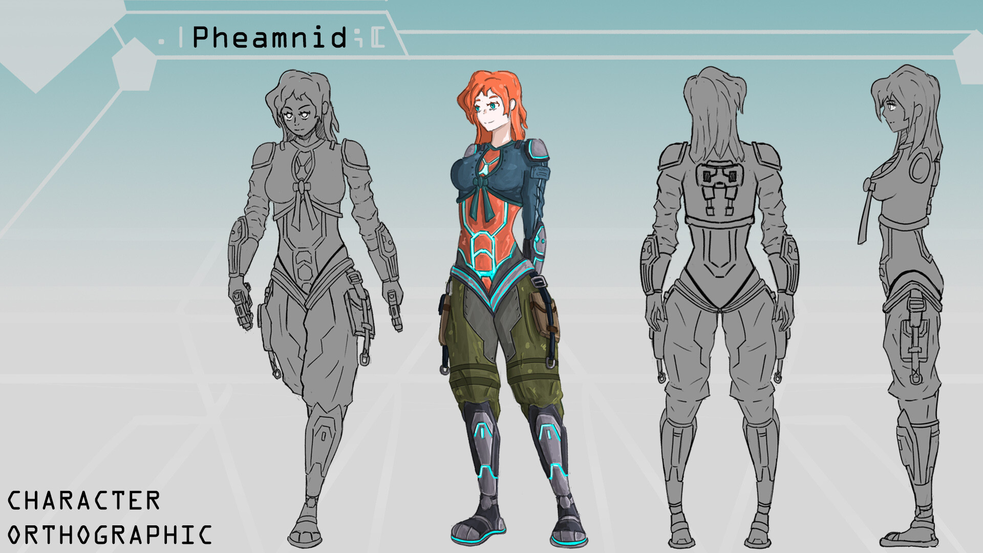 ArtStation - Sci-Fi Main Character