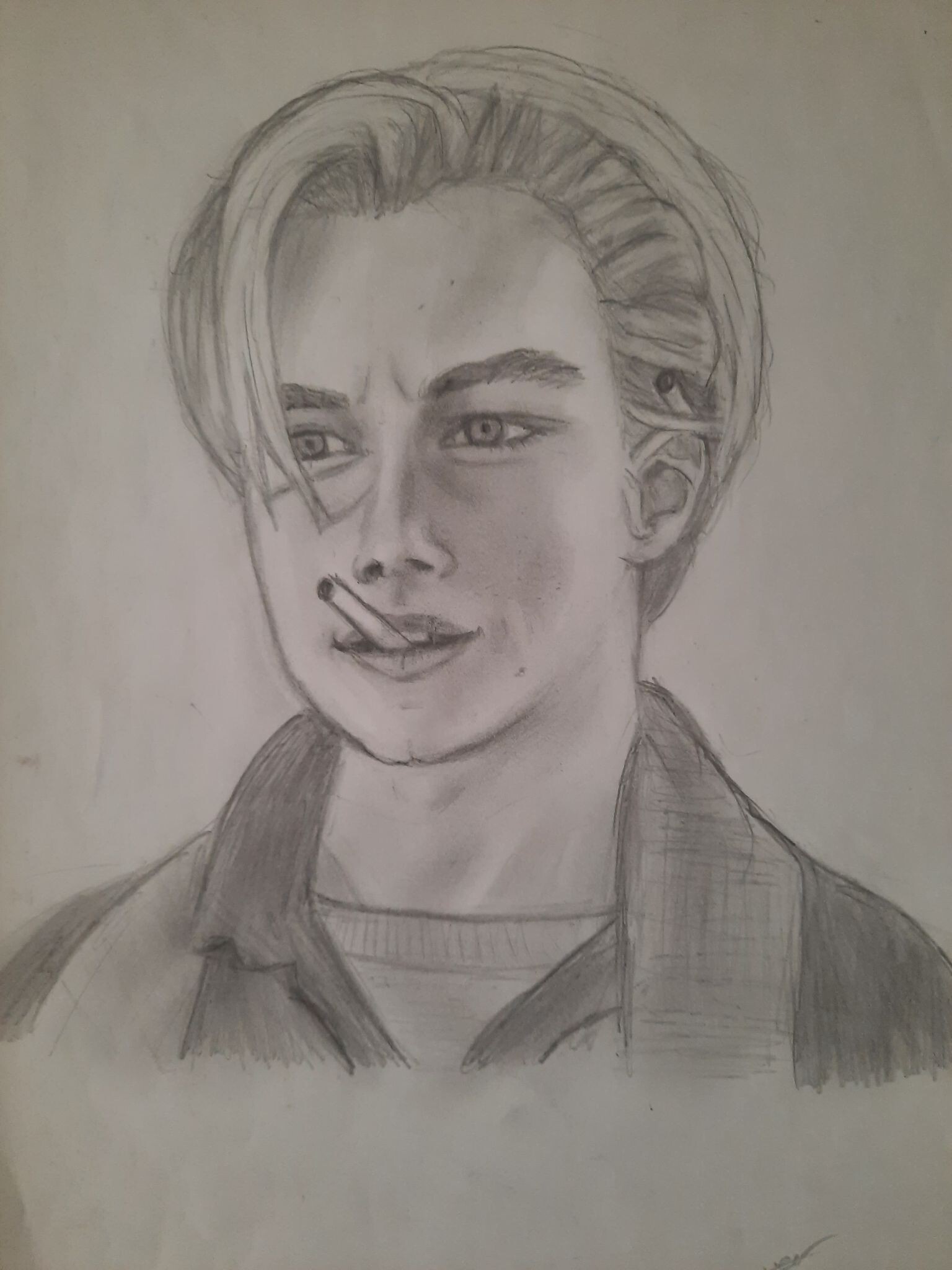 how to draw like jack dawson