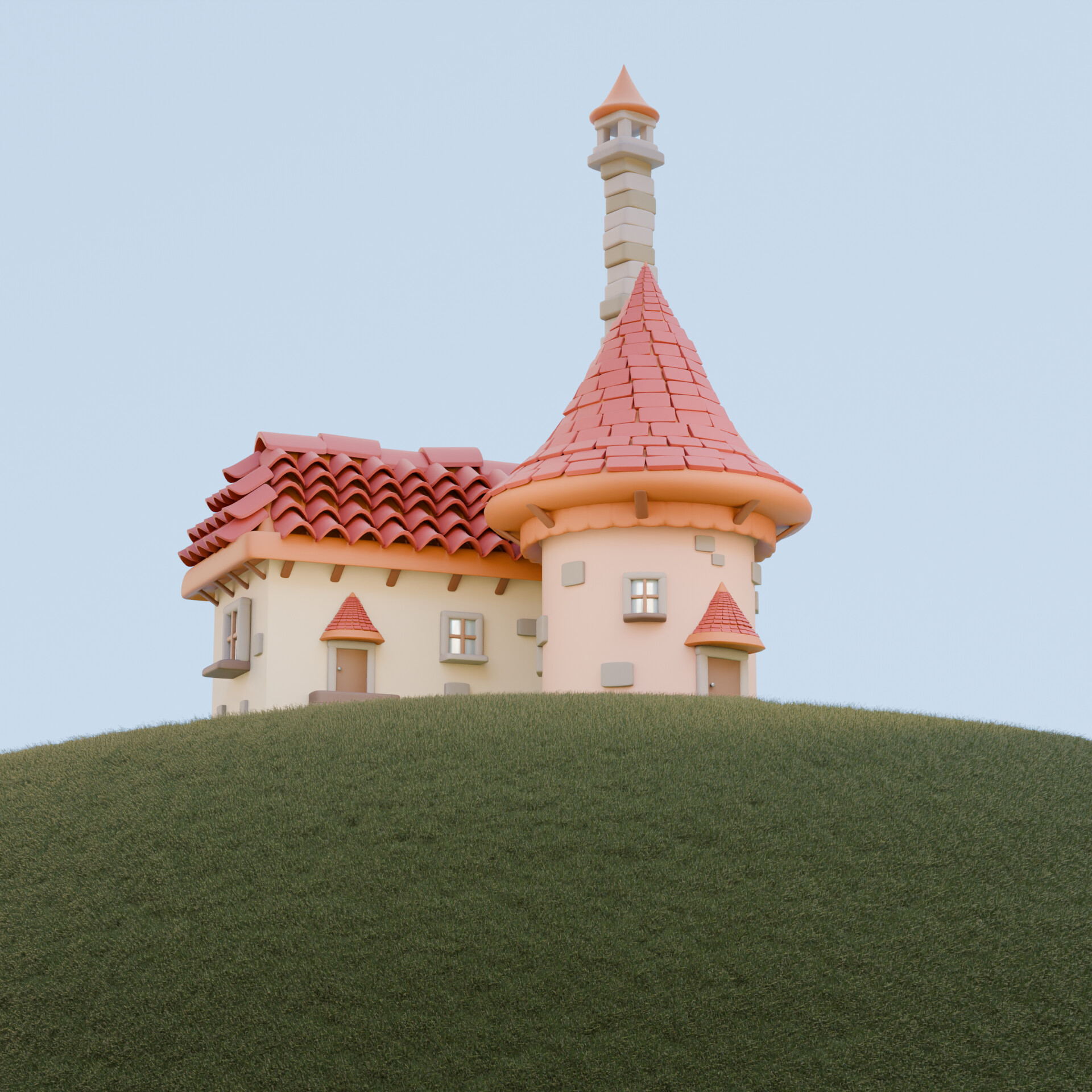 ArtStation - wizard's hut