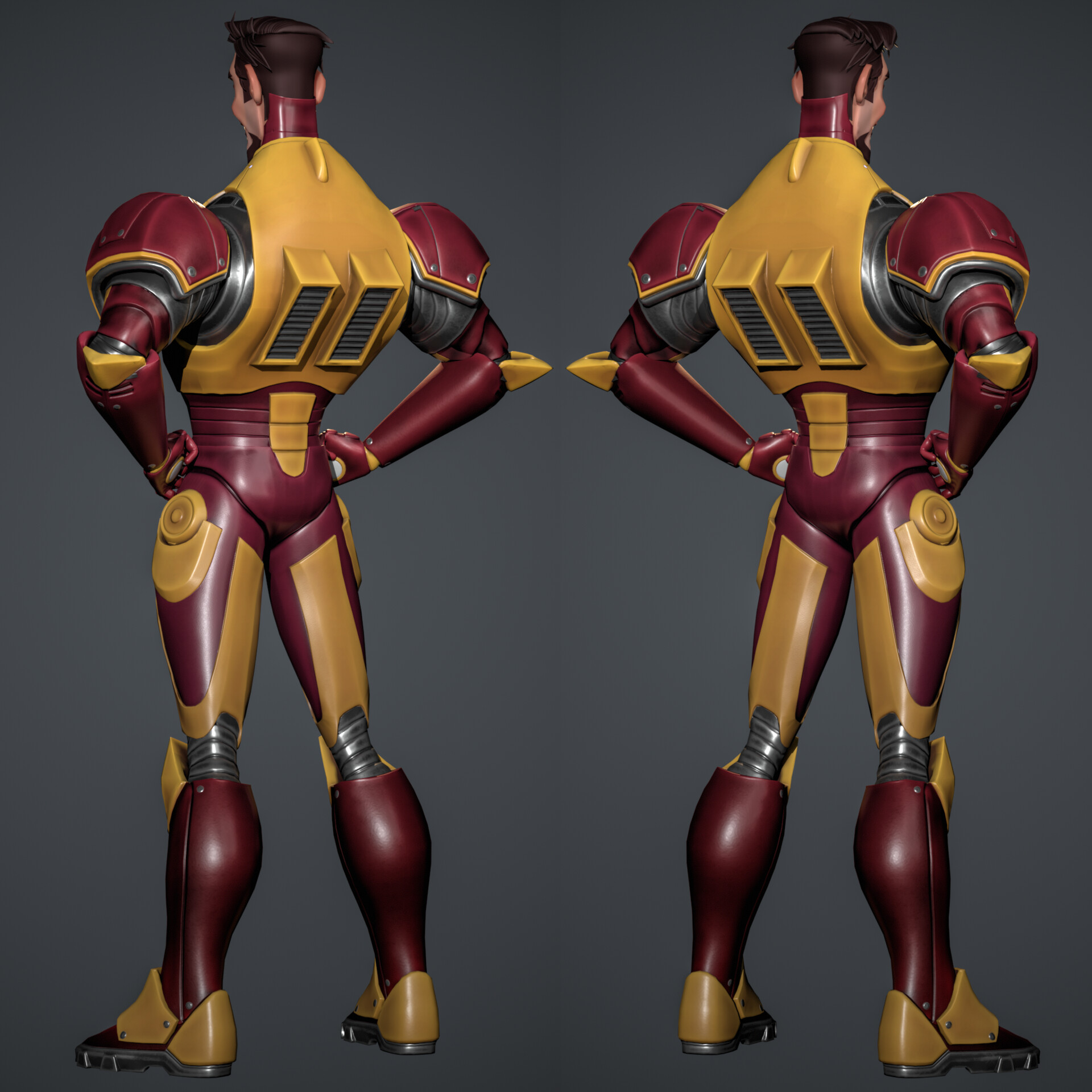 Adwerd Junior - Stylized Tony Stark (iron man)