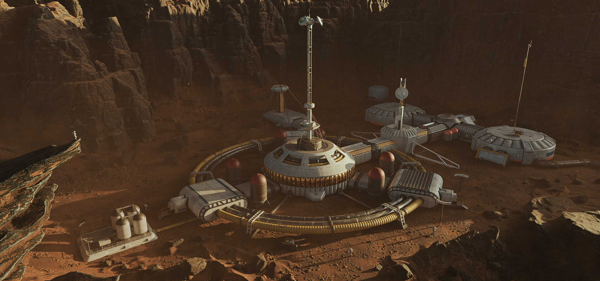 ArtStation - Space Base