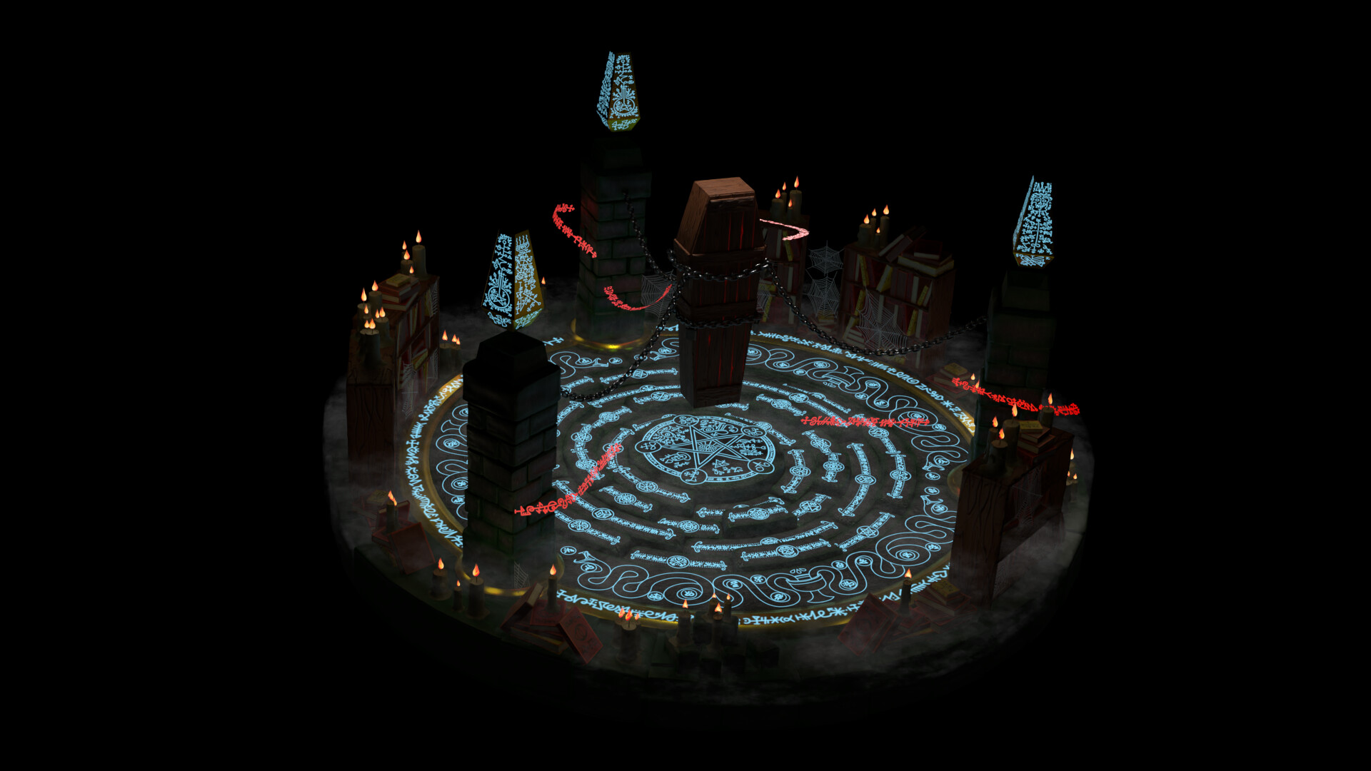 ArtStation - Gravesite Micro Environment Animation