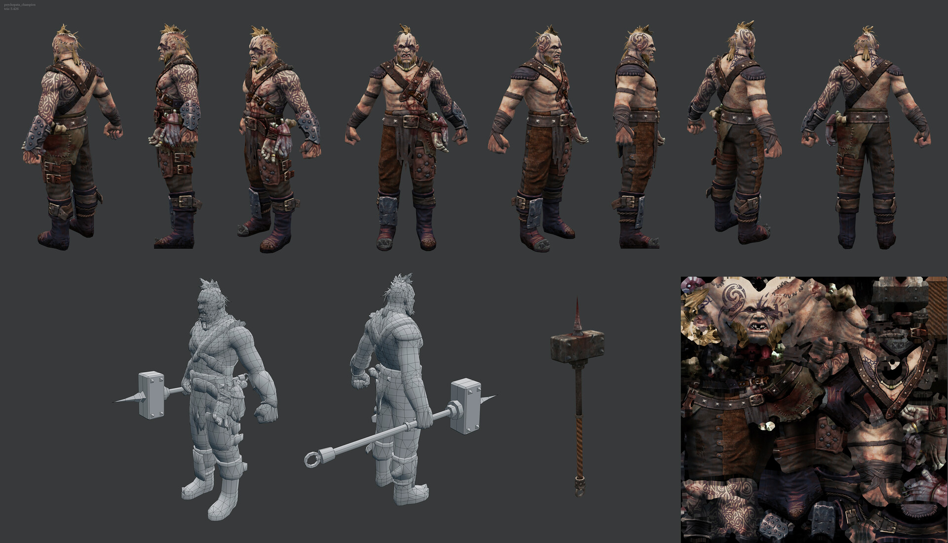 ArtStation - Psychopath mobs