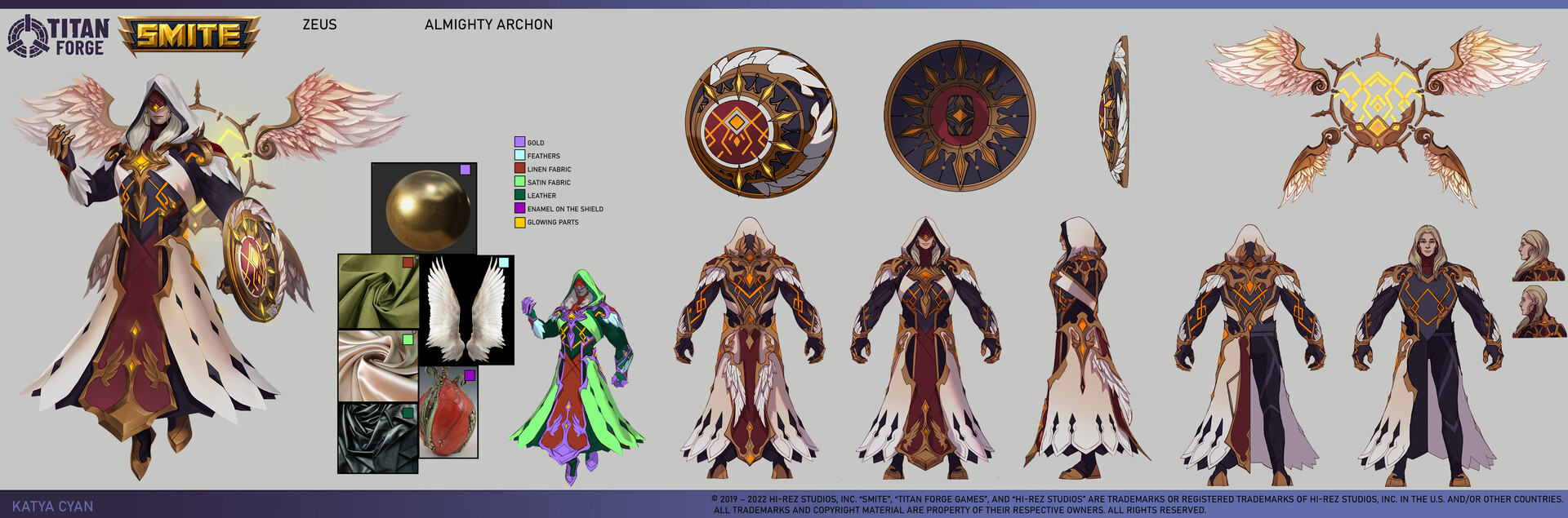 Katya Cyan - Zeus -King of Hearts, and Almighty Archon