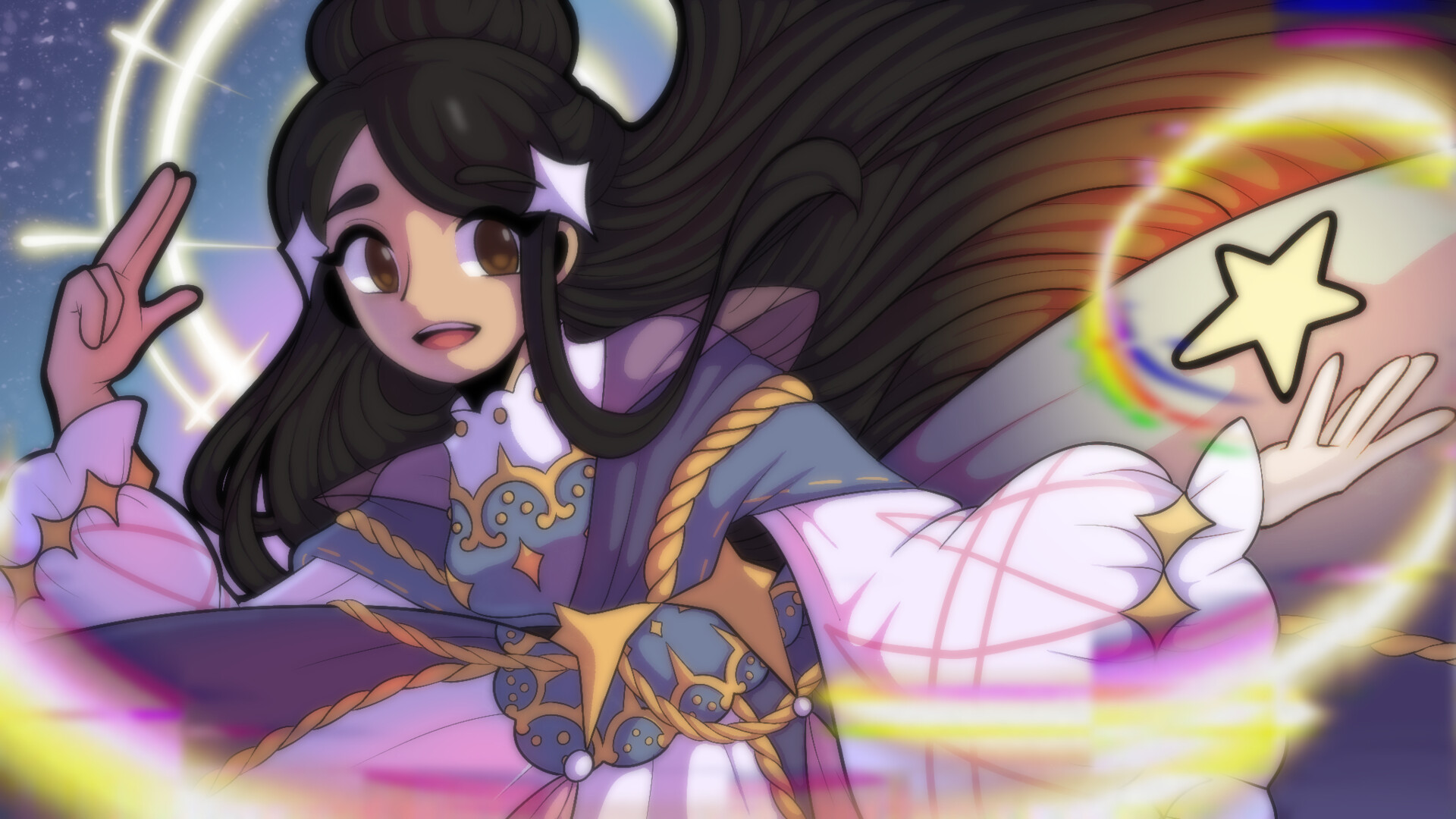 ArtStation - [Original] The Celestial Star-Mage