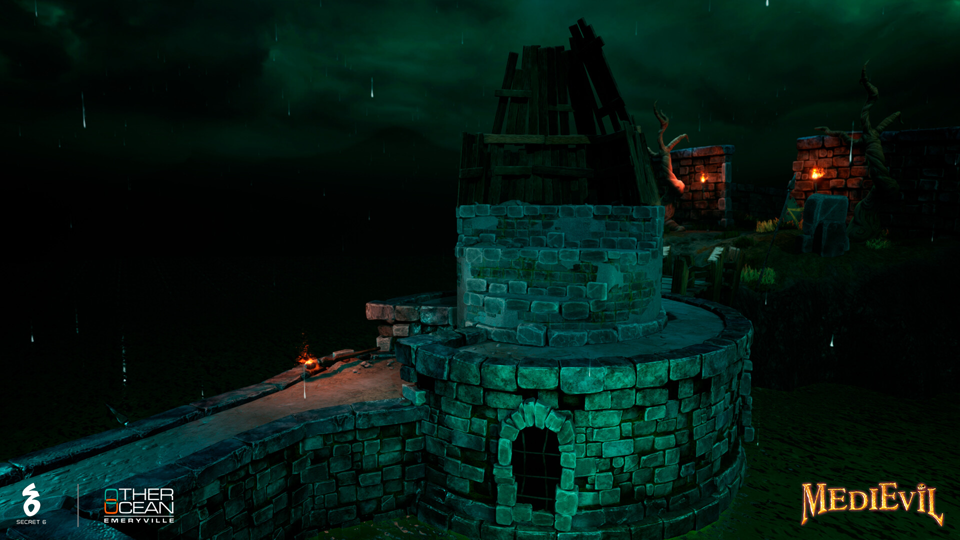 Secret 6 - MediEvil | Environment Level Art - Pools of Ancient Dead