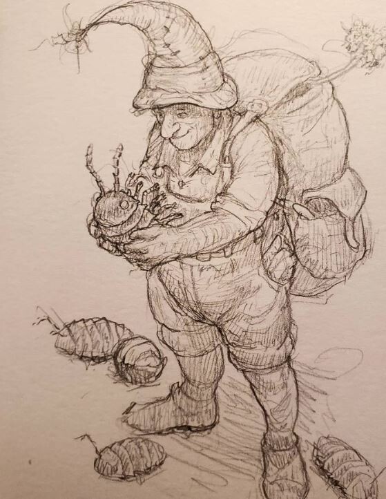 ArtStation - Bug sketch