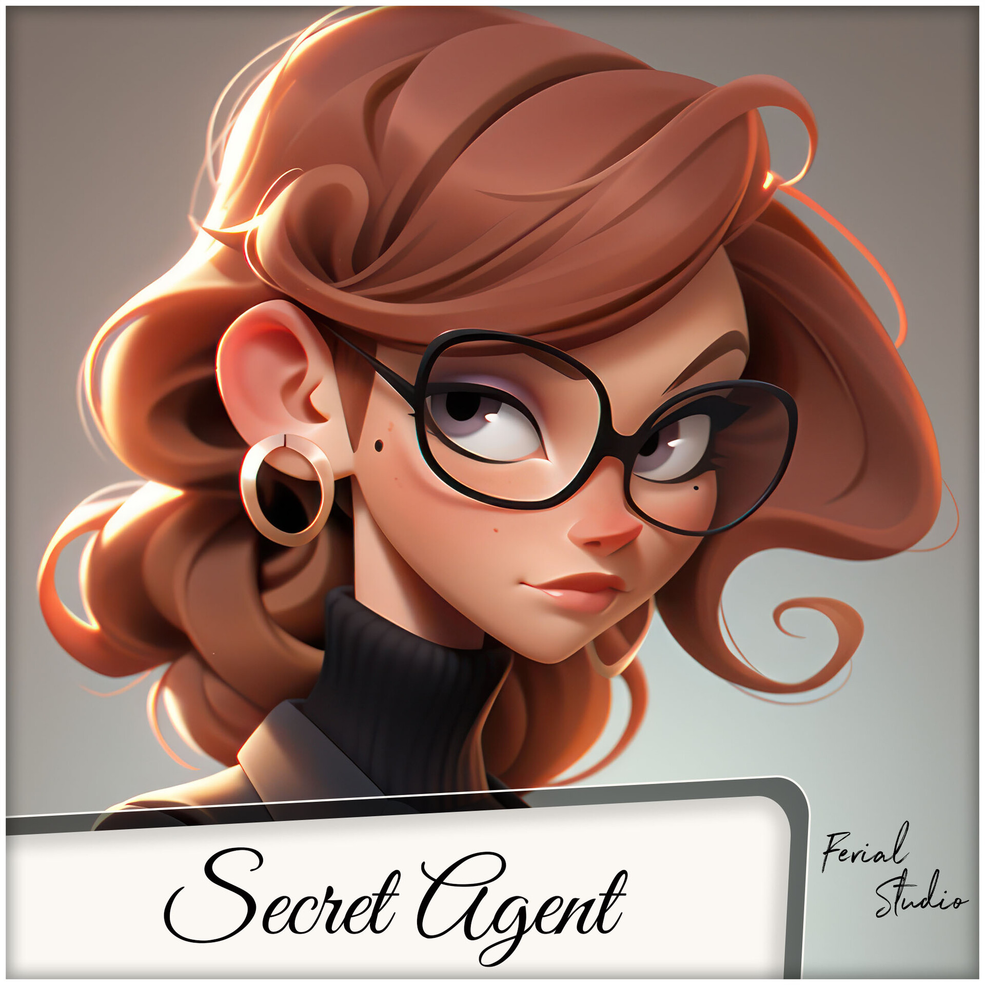 ArtStation - 🔹230 Secret Agent Female - Stylized Character Reference ...