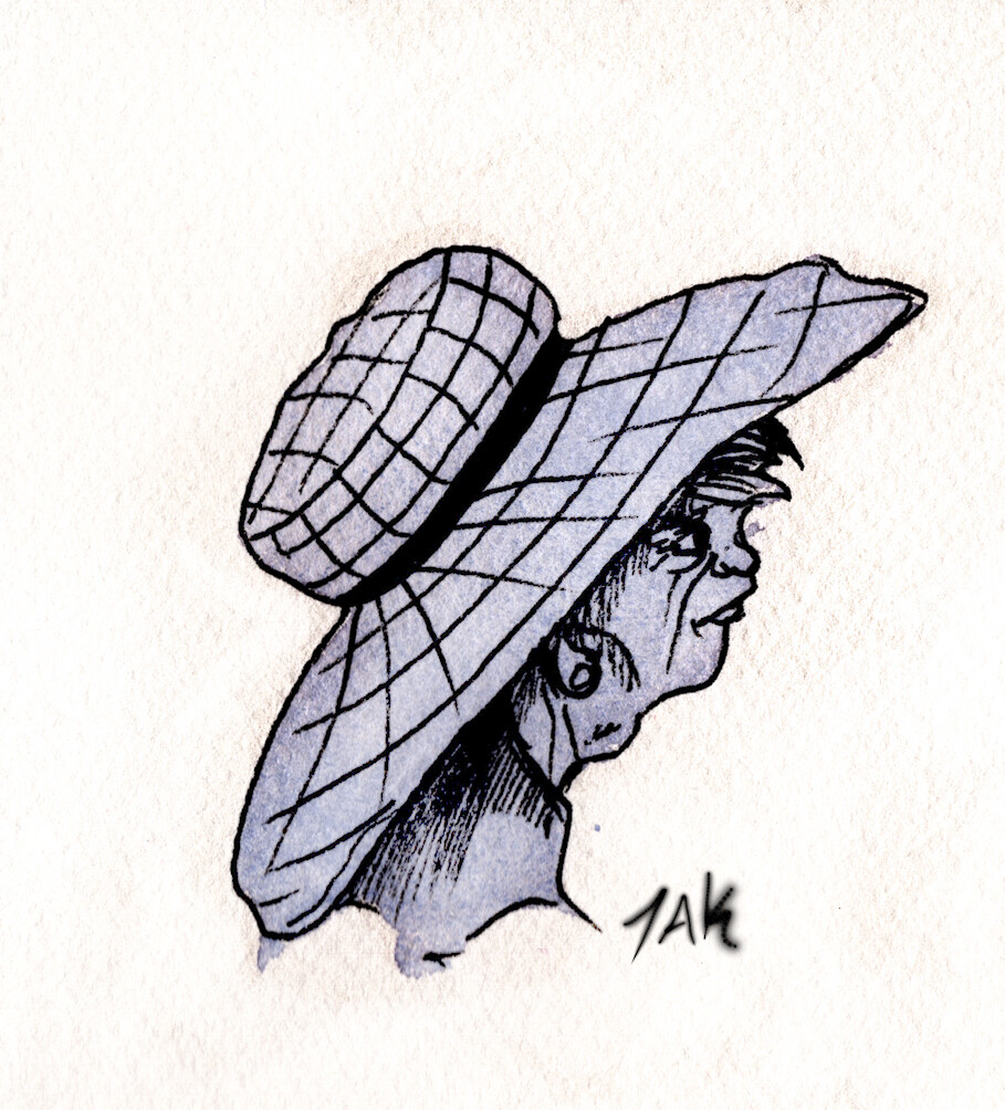 ArtStation - Daily Sketch: Hat Lady