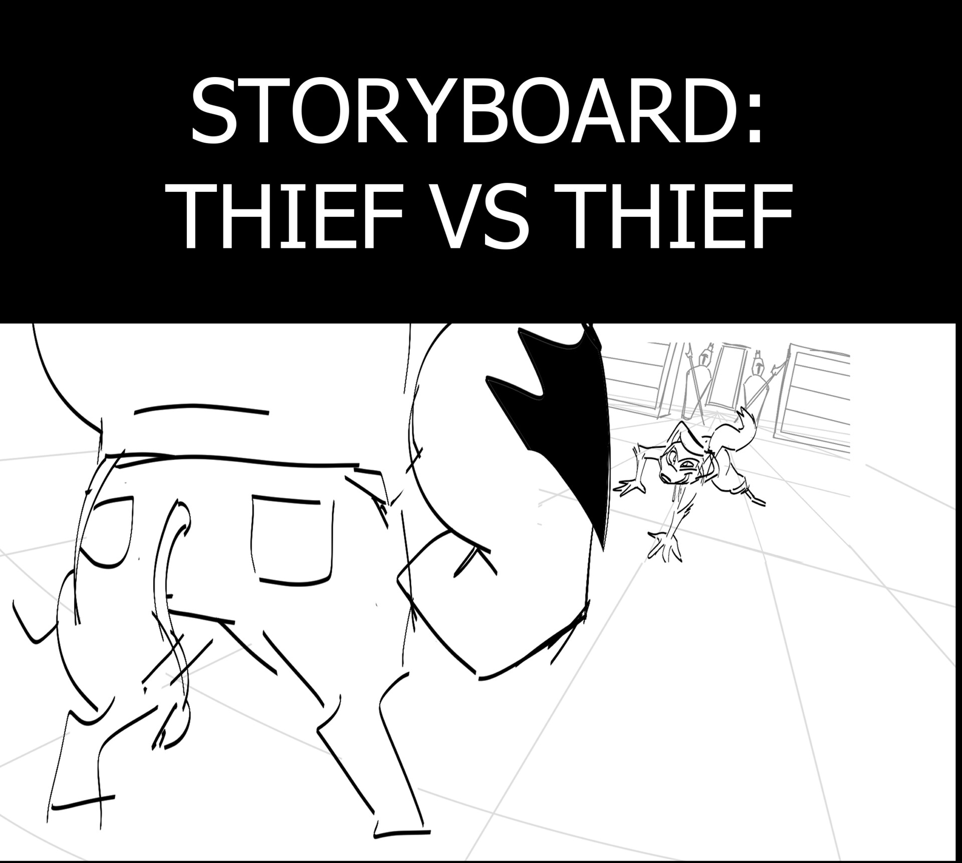 ArtStation - Thief vs Thief - Storyboard