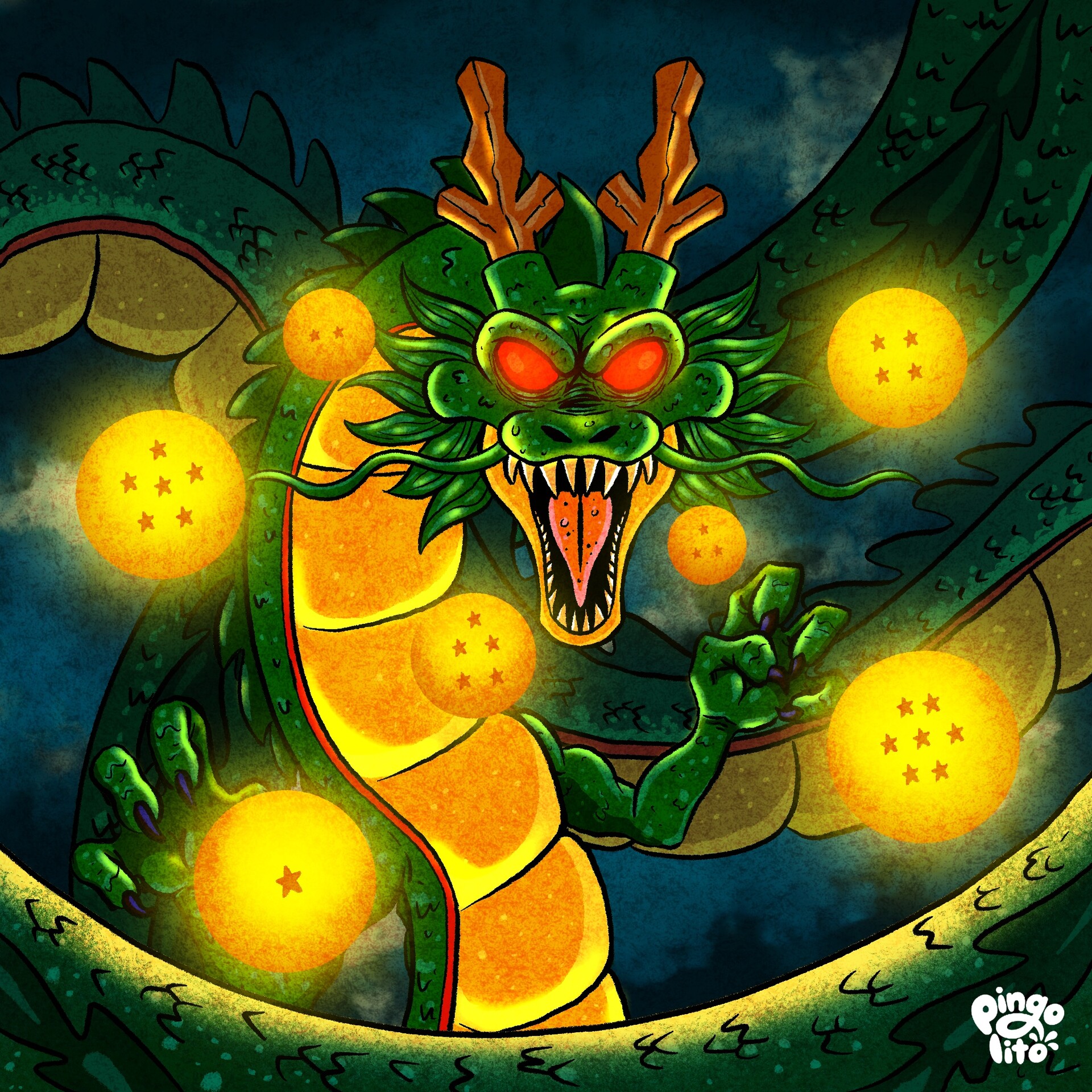 Ruben Lara - Shen Long fan art