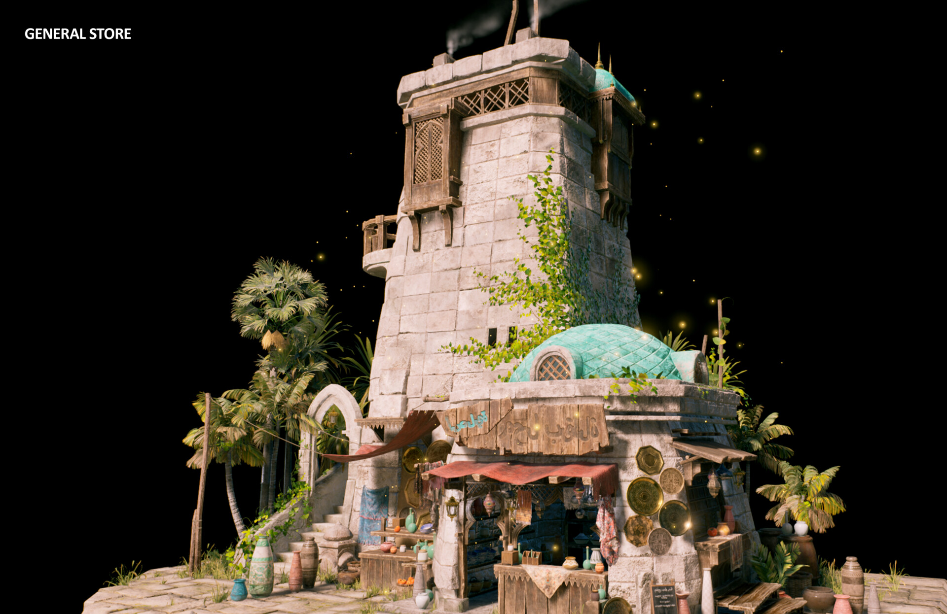 ArtStation - General store (杂货铺)