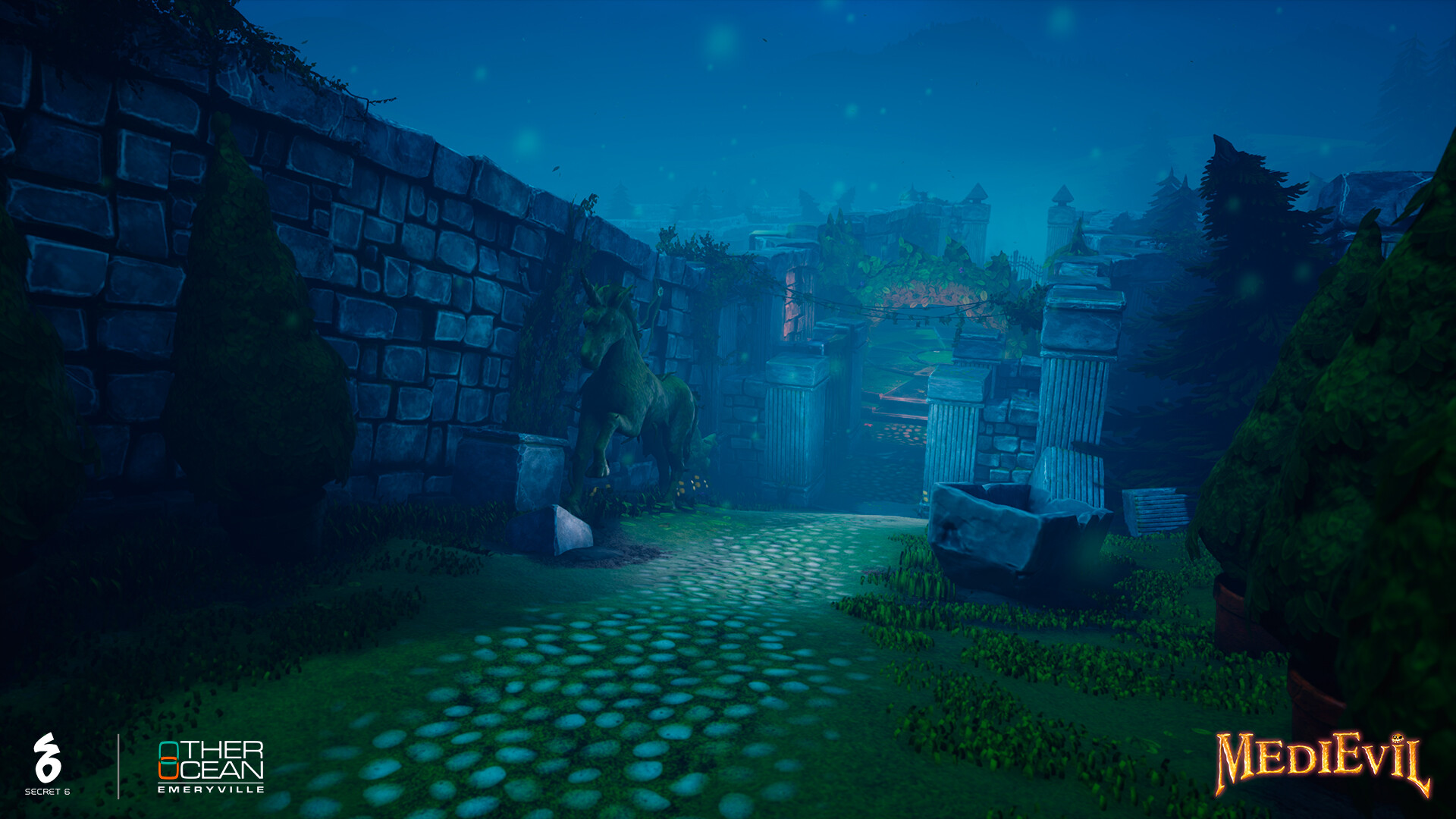 Secret 6 - MediEvil | Environment Level Art - The Asylum Grounds