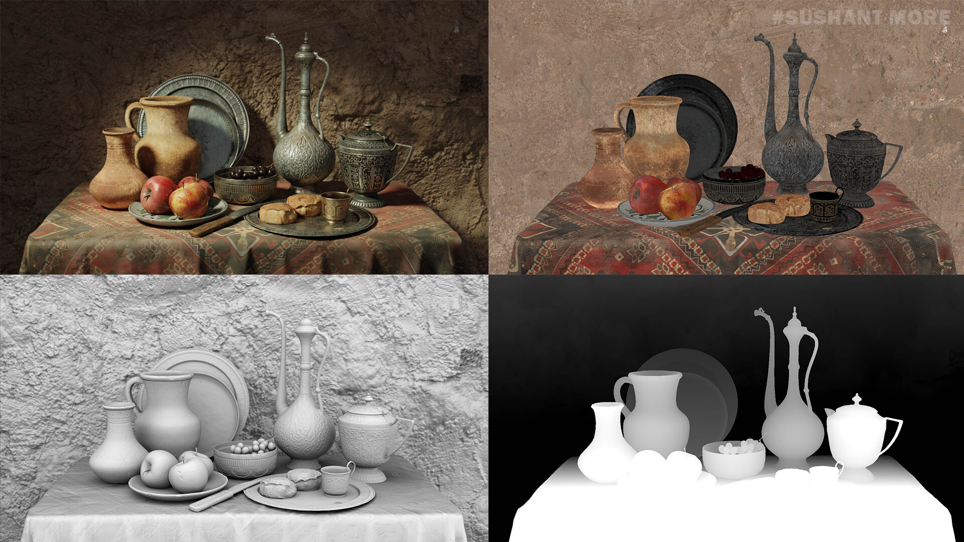 Sushant More - Medieval Still Life