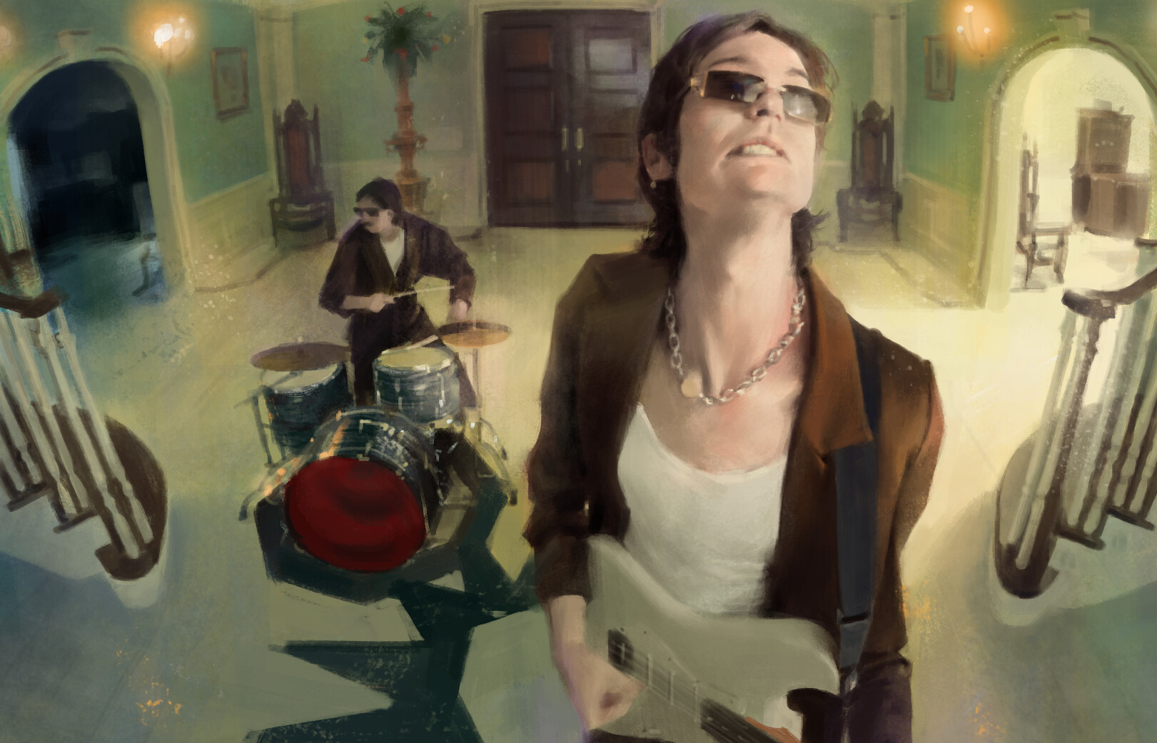 ArtStation - Vundabar - "Alien Blues" fan art! -complete