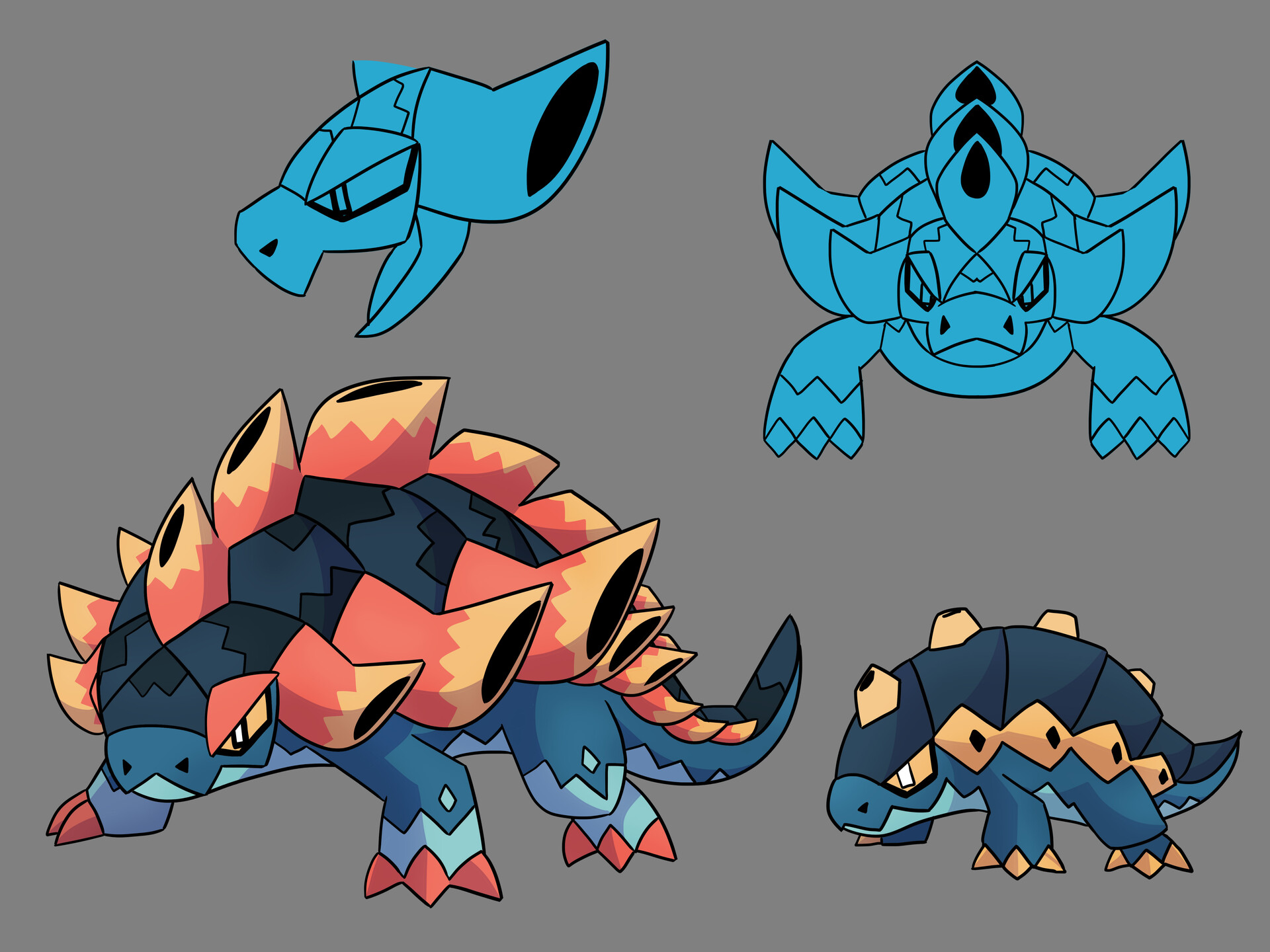 ArtStation - Dinosaur RPG Edmontonia