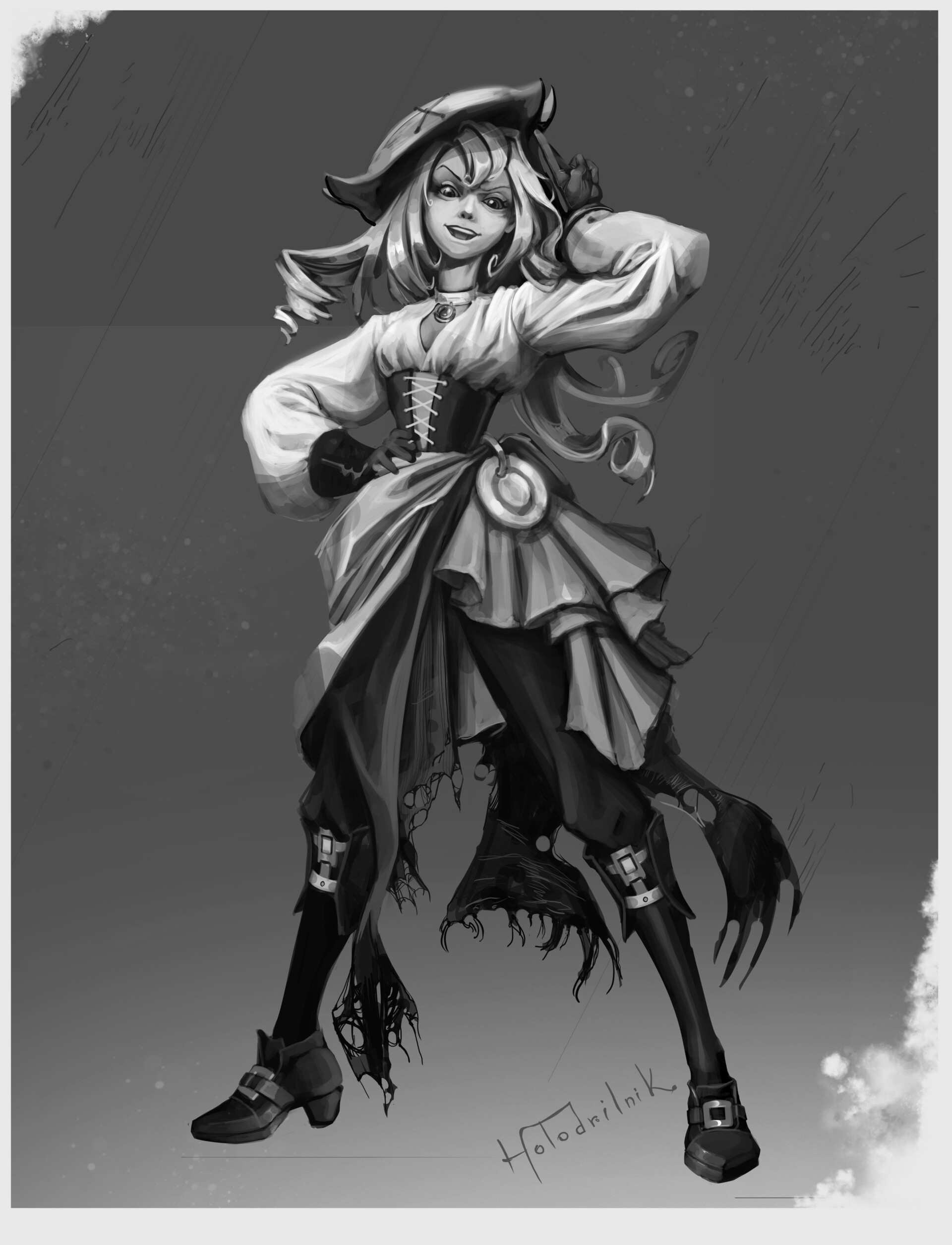 Artstation Pirate Girl